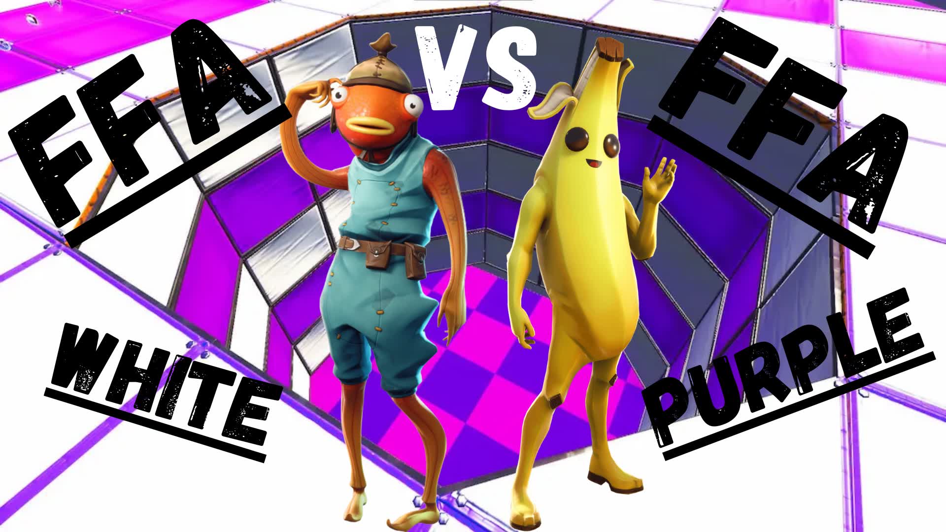 WHITE PURPLE PIT FFA 9126-1431-8914 by USAS GUTAO - Fortnite.GG