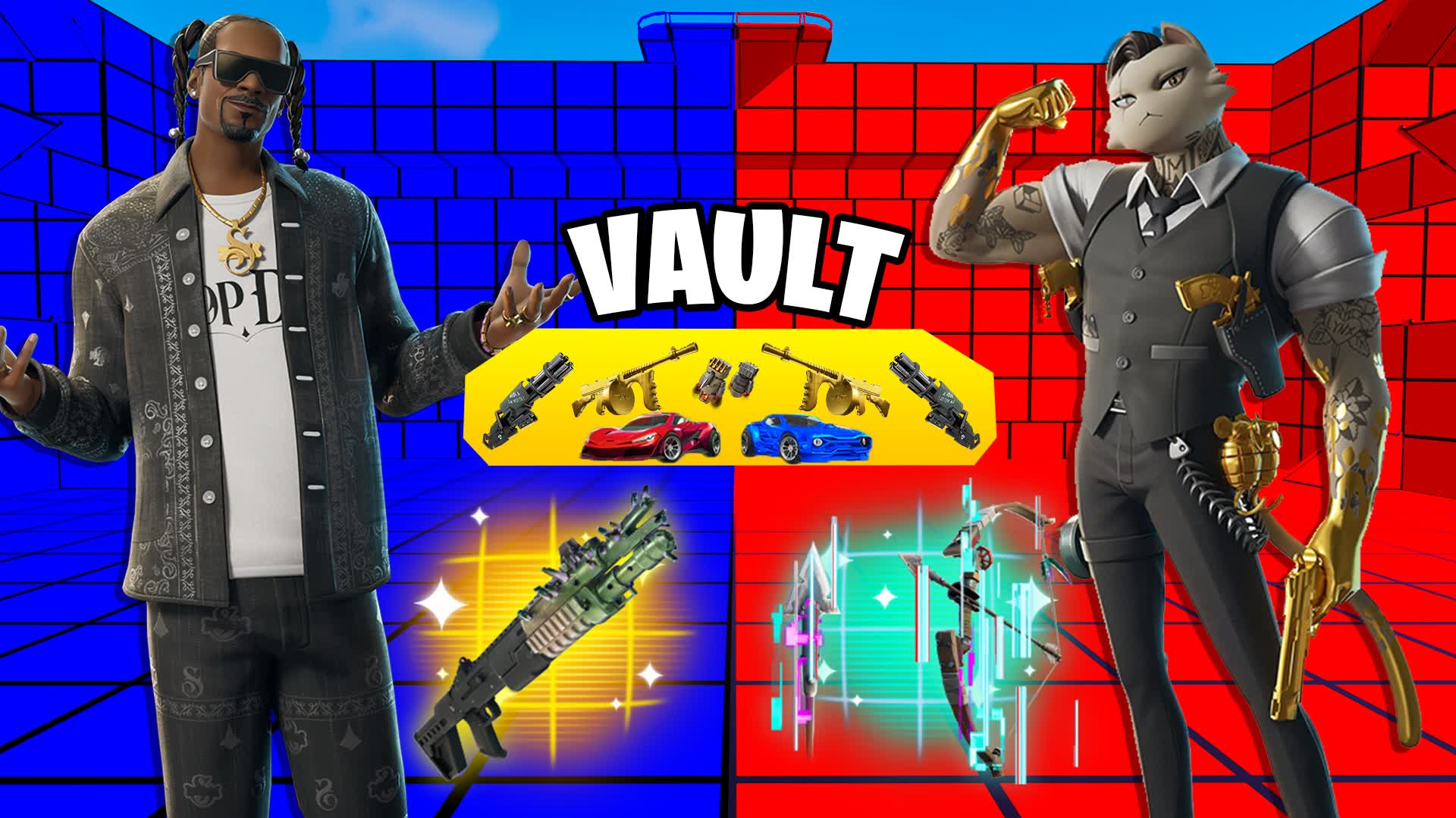 REMIX RED VS BLUE 3537-8340-0635 by divinec - Fortnite Creative Map ...