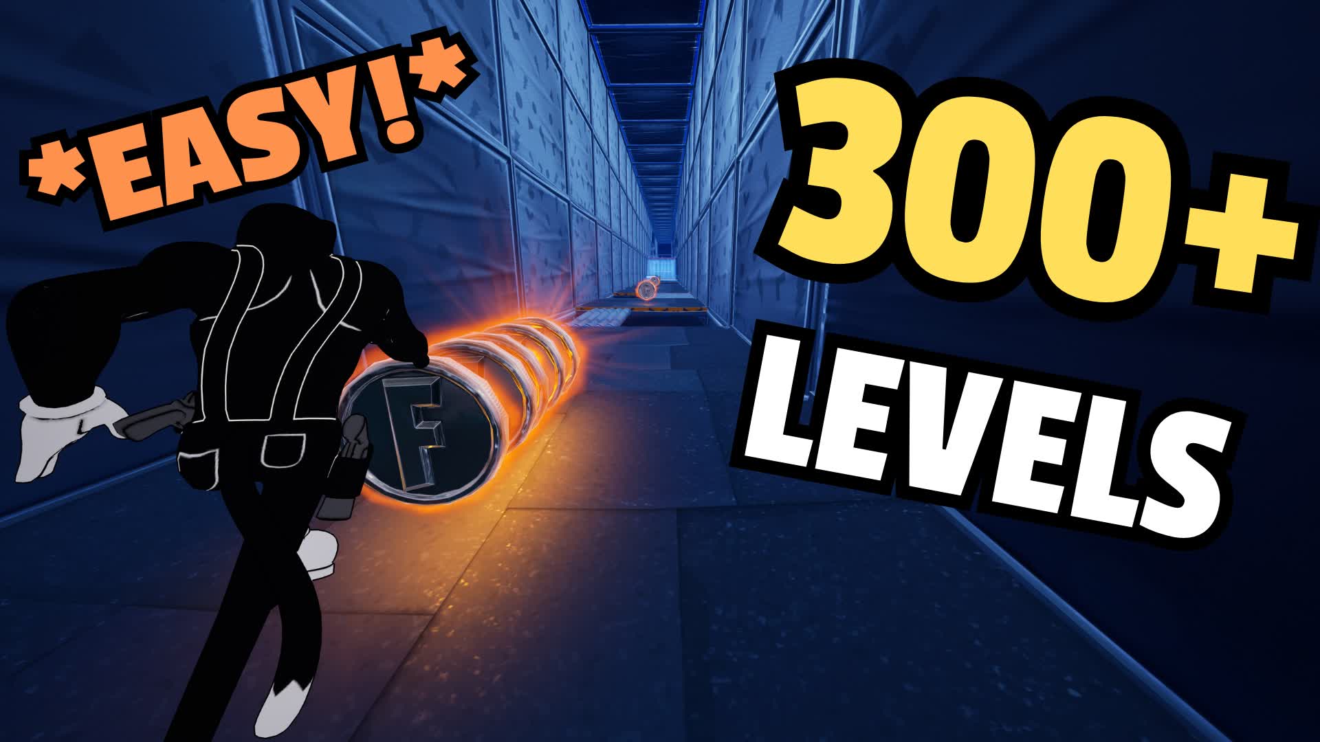 🤖CYBERPUNK DEFAULT PARKOUR 300＋🤖 3366-9270-8825 by ayusei - Fortnite ...