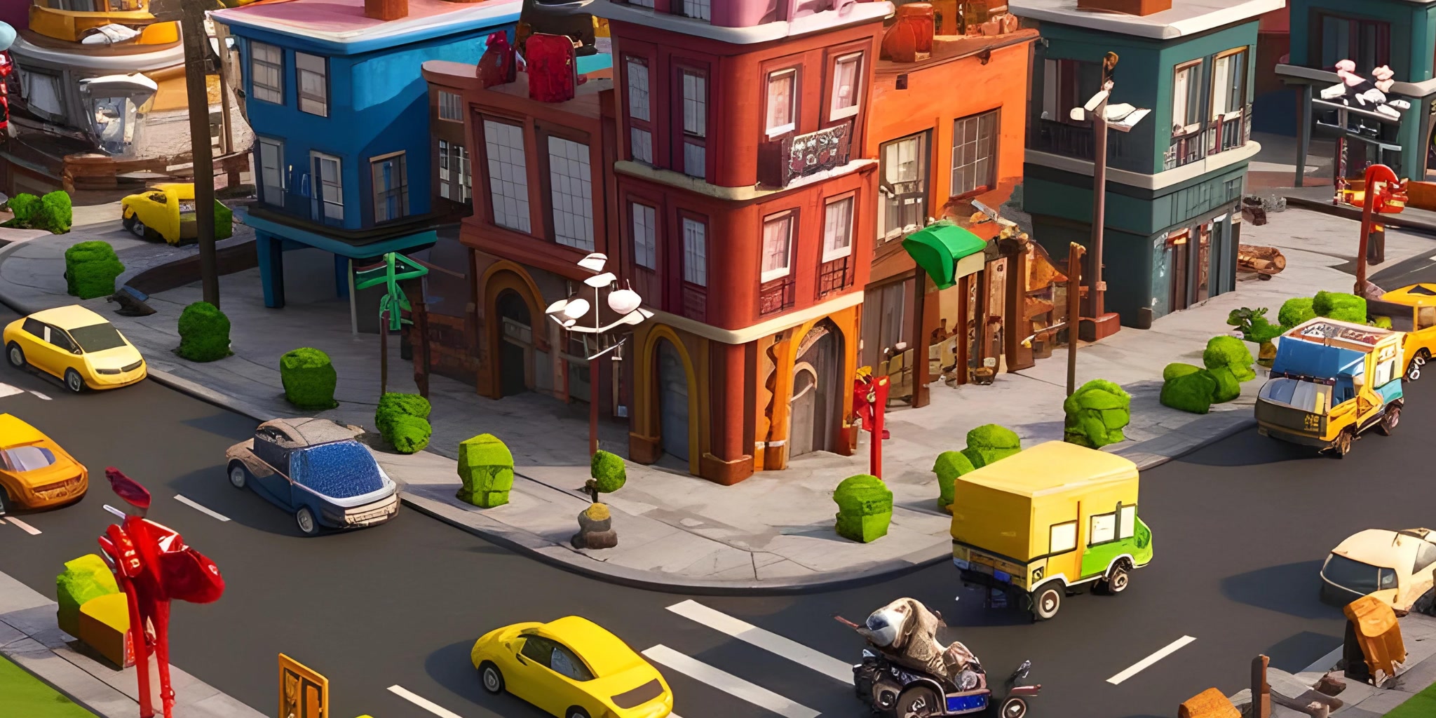 RP Cartoon City 3728-9924-3044 by t2aa - Fortnite Creative Map Code ...