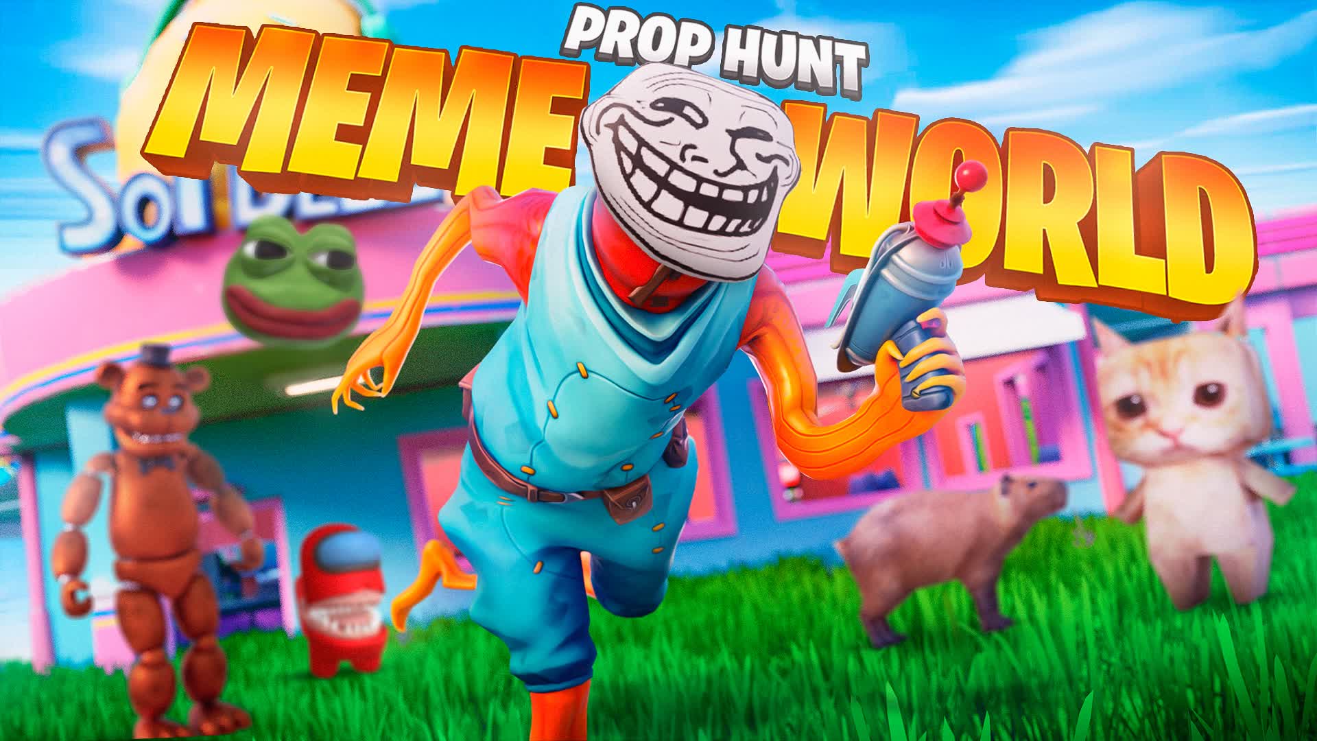 MEME WORLD PROP HUNT 3599-6984-9204 by guccigandalf - Fortnite Creative ...