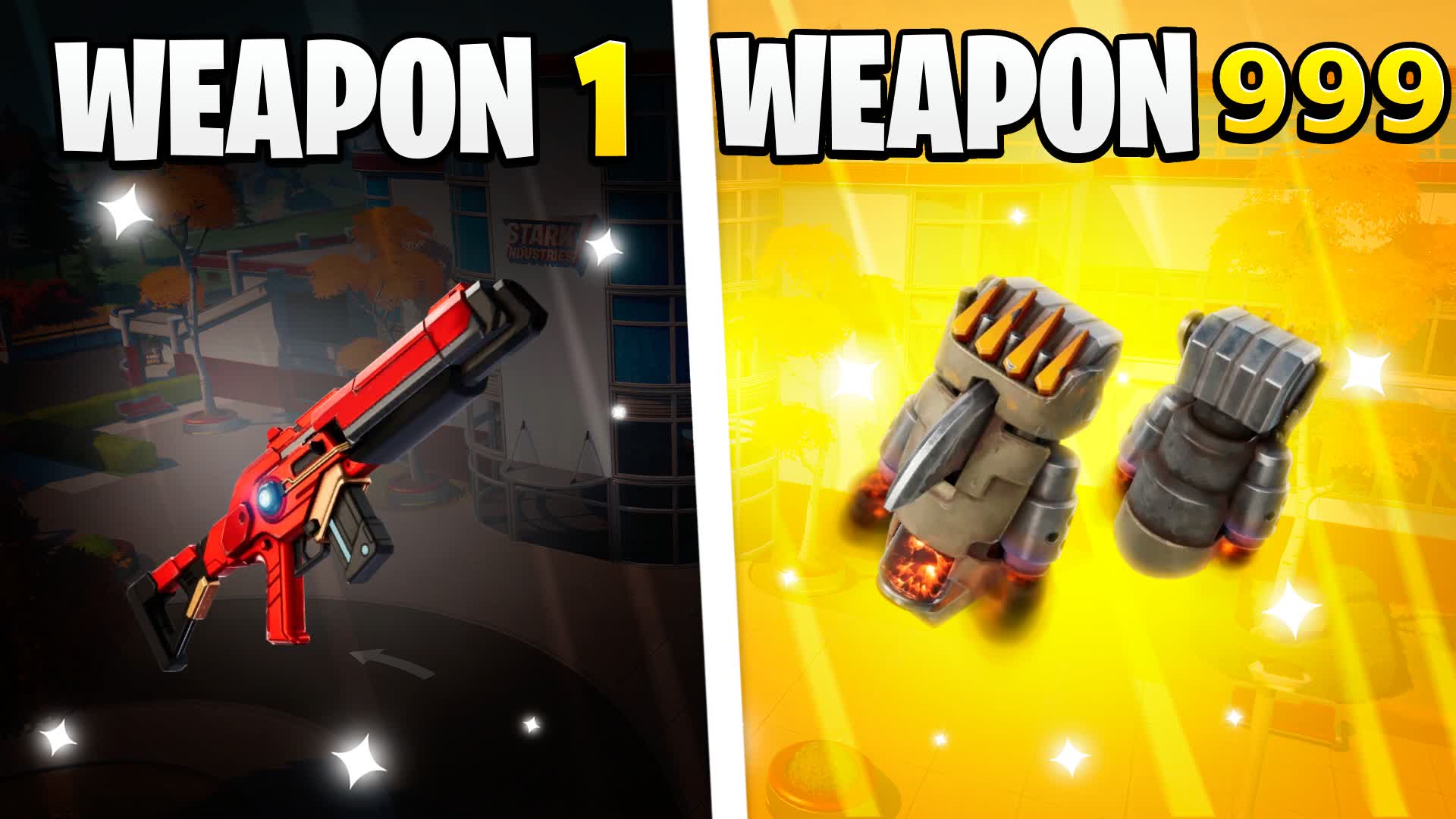 🦸 STARK GUN GAME ONE SHOT 4 8567-6944-8294 by voultstudios - Fortnite ...