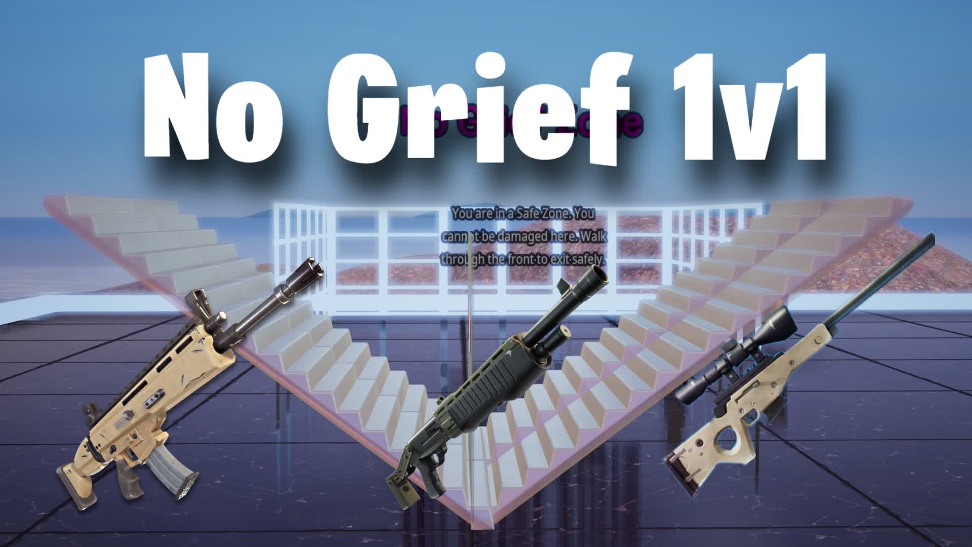 No Grief 1v1 8179-1776-3942 by faizfn - Fortnite Creative Map Code ...