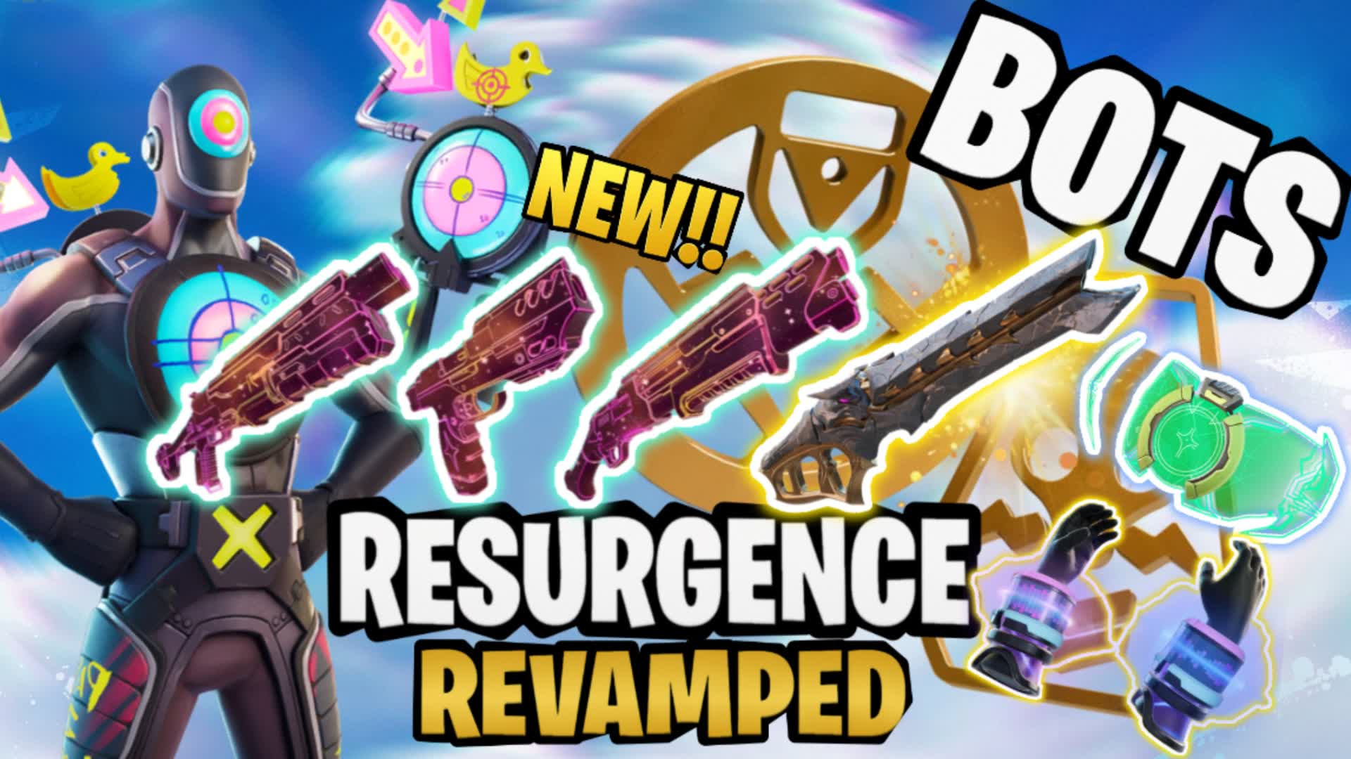 🤖 BOTS: RESURGENCE (REVAMPED) 9047-7662-0357 by converge - Fortnite