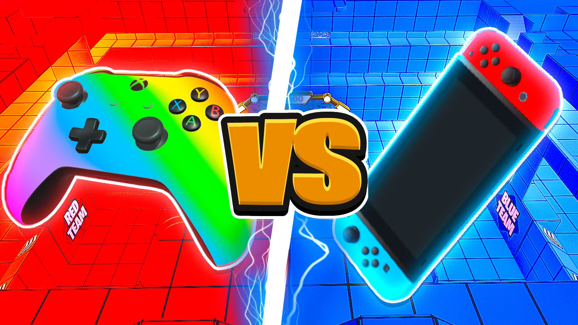 XBOX VS SWITCH RED VS BLUE 🔴🔵 5251-5025-6702 by nedflanders - Fortnite ...