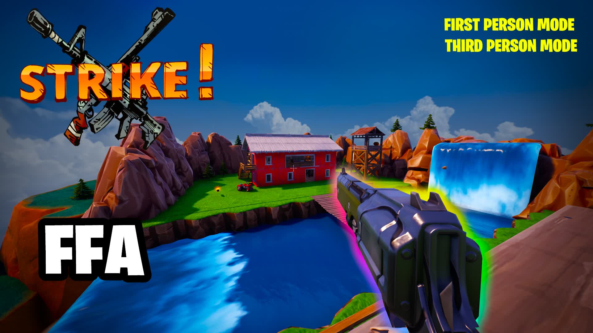 STRIKE! (MULTIMAP) FFA MODE (FPS/TPS) 3957-8715-4238 by nomonhola - Fortnite Creative Map Code ...