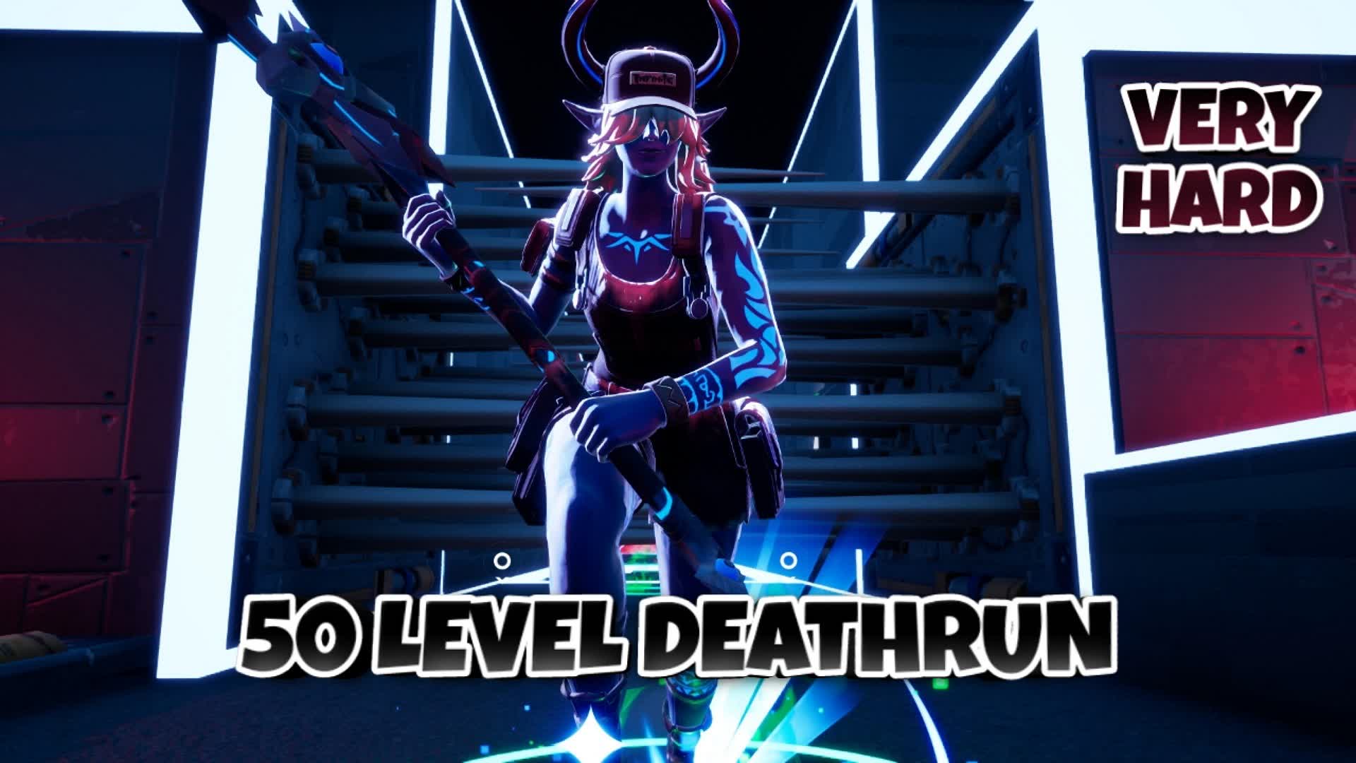 50 Level Deathrun [Very Hard] 2789-2562-3173 by hih - Fortnite Creative Map Code - Fortnite.GG