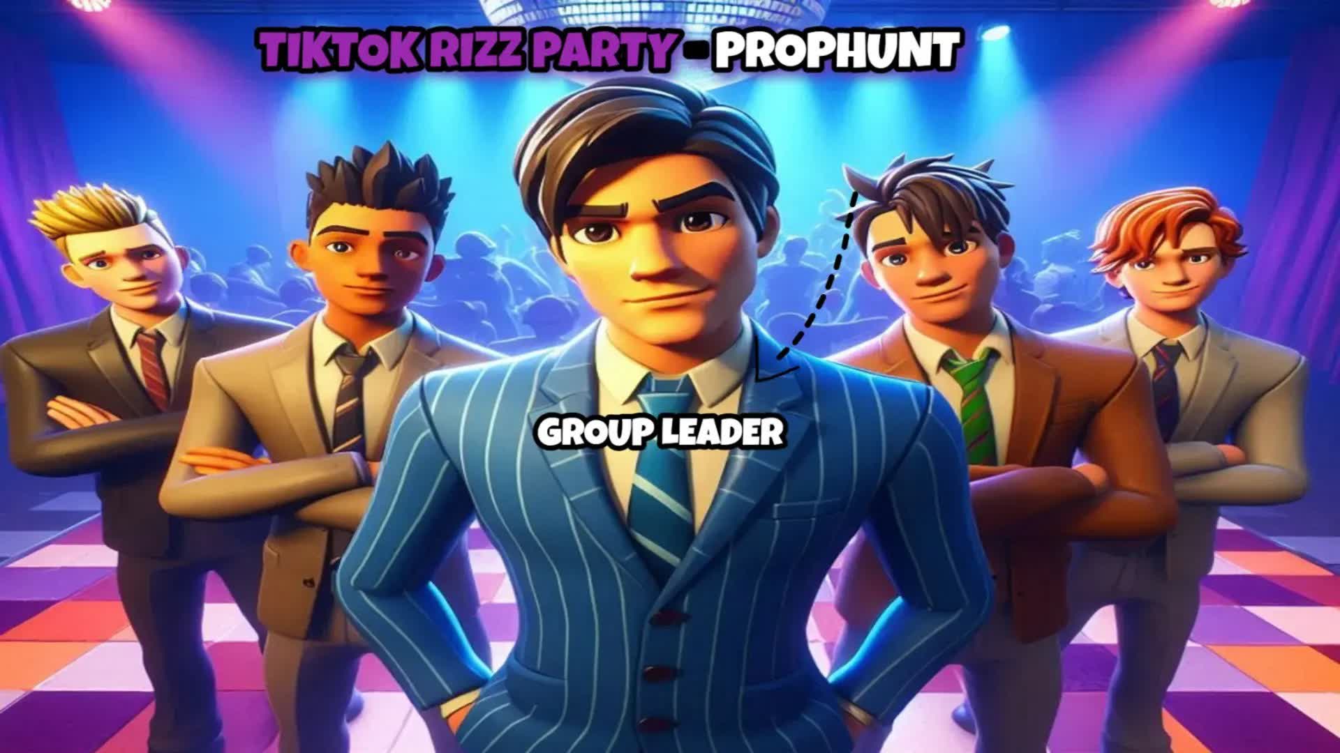 TIKTOK RIZZ PARTY - PROP HUNT 🔥 4087-5861-5228 by olakei - Fortnite ...