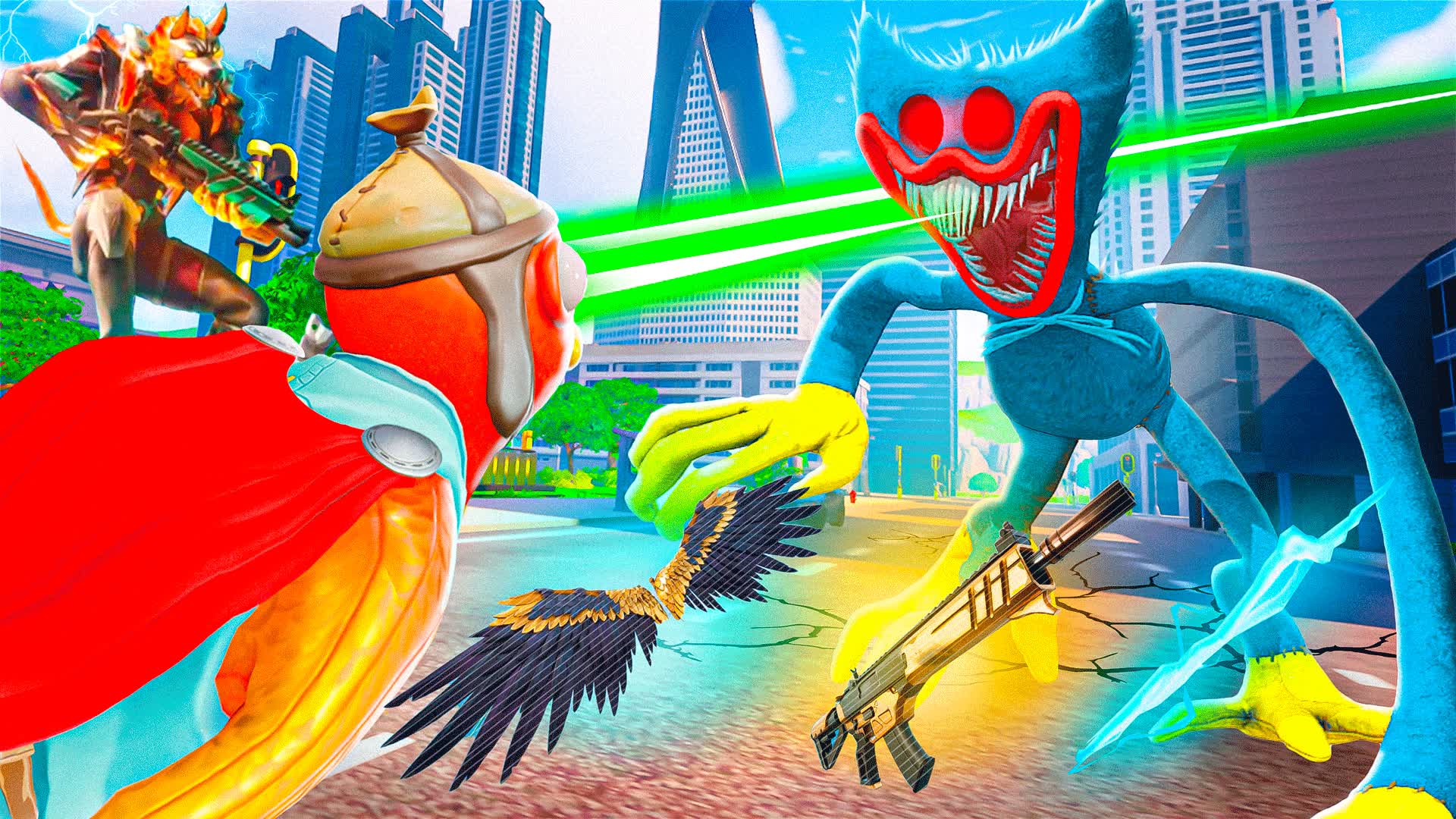 HERO CITY 💥 BOSS FIGHT 6315-1152-5083 by herocreate - Fortnite Creative ...