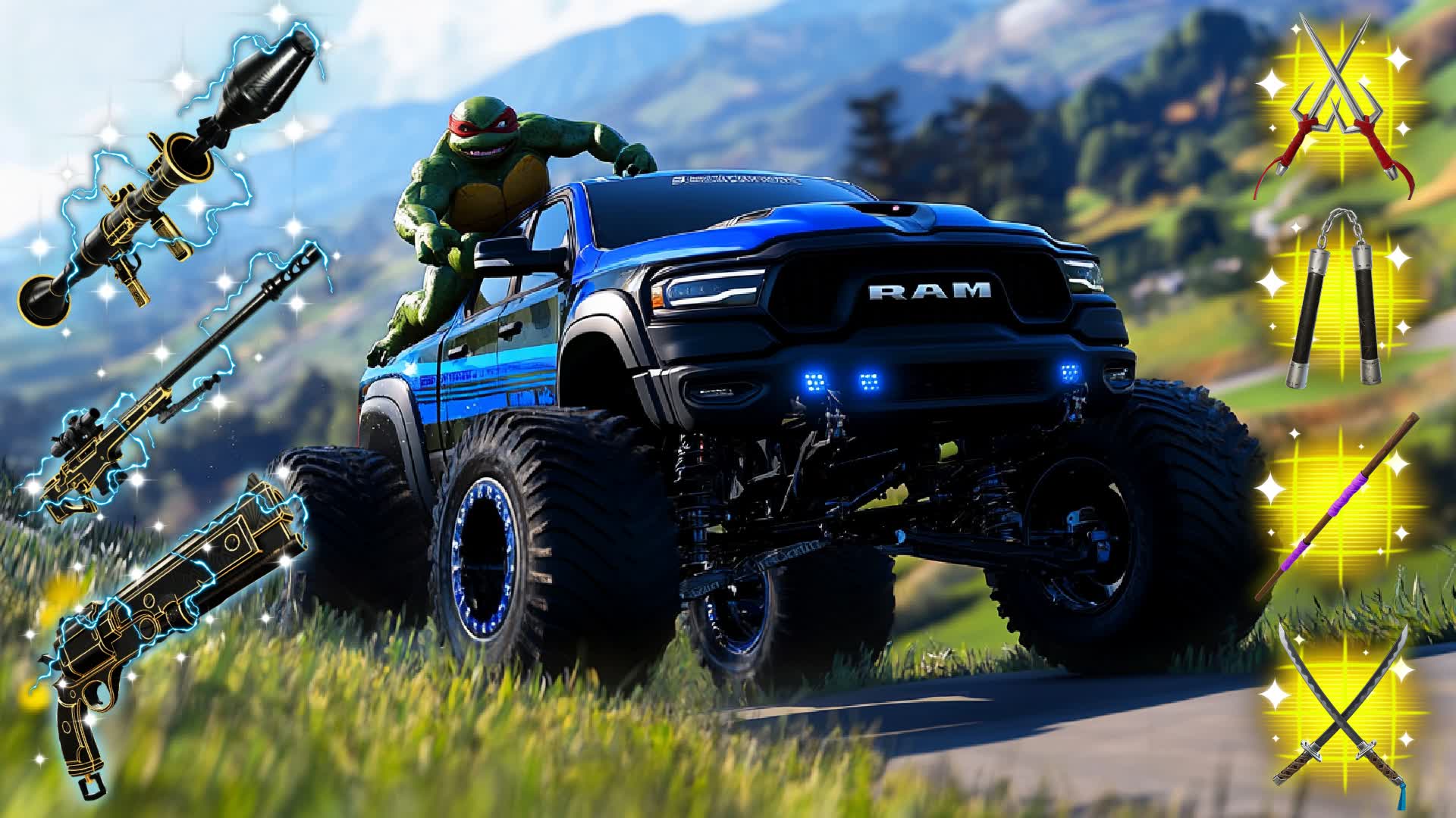 🐢TURTLE DRIVE🚗 3924-2646-6686 by playmoremaps - Fortnite Creative Map ...