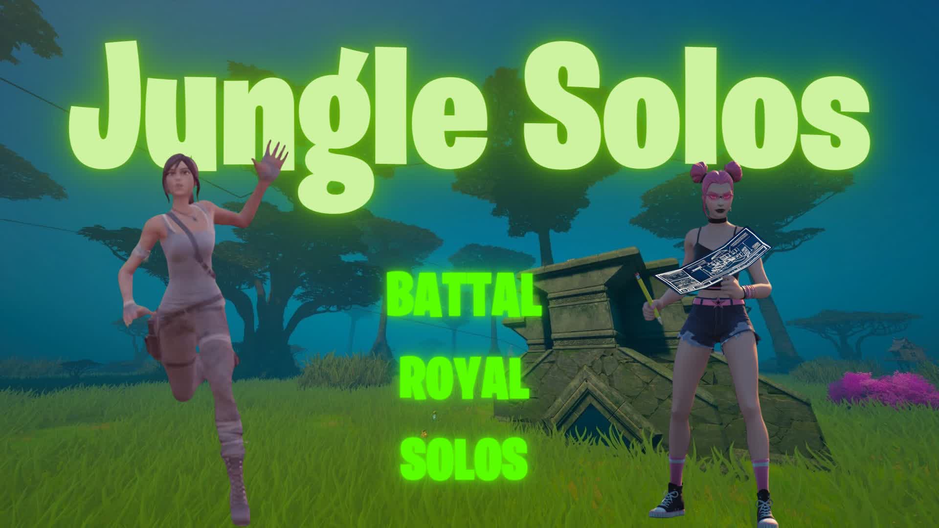JUNGLE SOLOS 6729-9336-4559 by summaxox - Fortnite Creative Map Code - Fortnite.GG