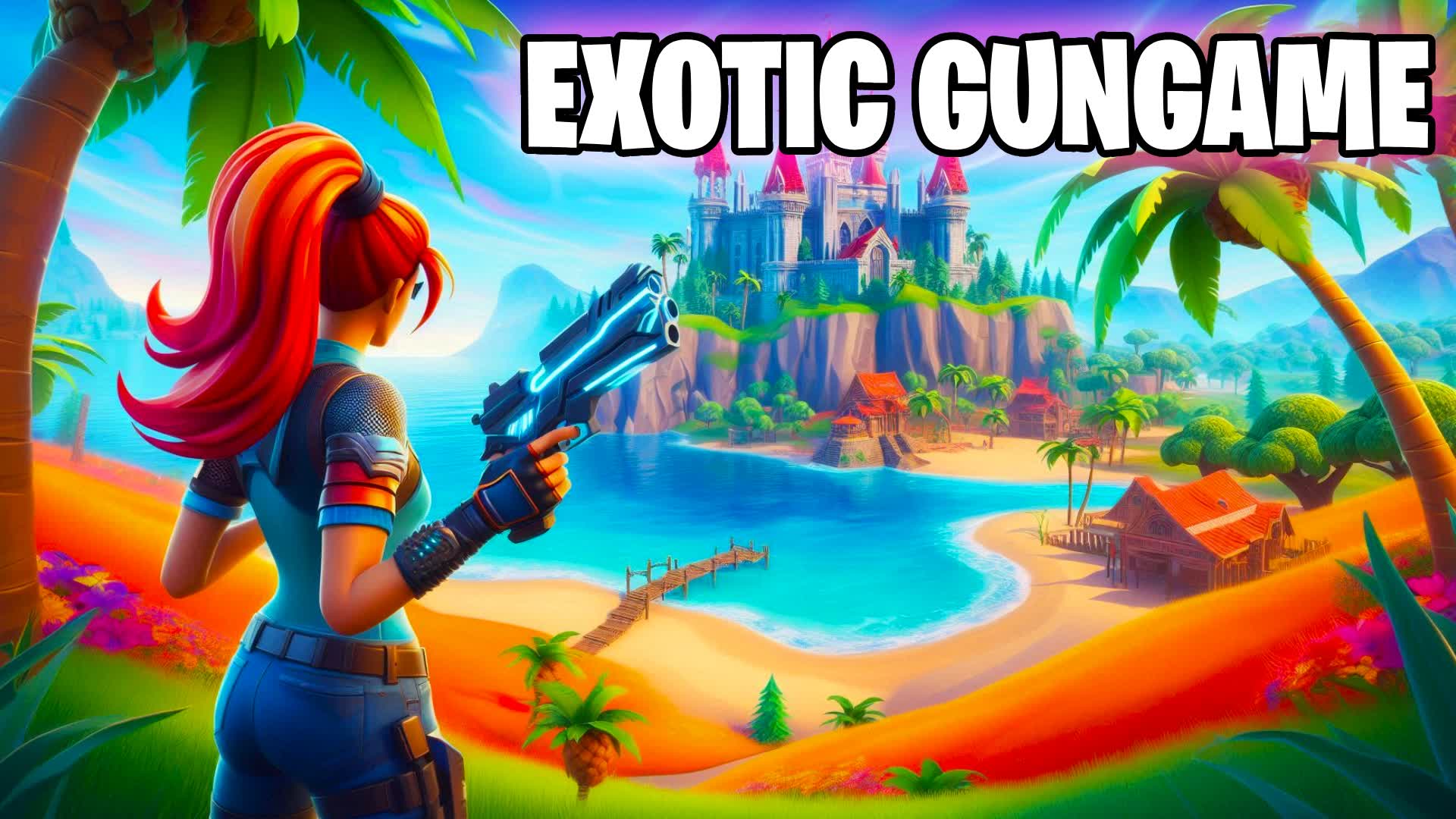 Exotic🌴Gungame 🔫 OneShot! 8540-1631-3768 by meiterumi5 - Fortnite ...