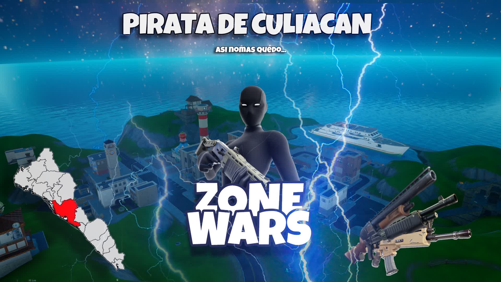 Pirata ZoneWars 0611-5572-0261 by elmaxxi - Fortnite Creative Map Code - Fortnite.GG