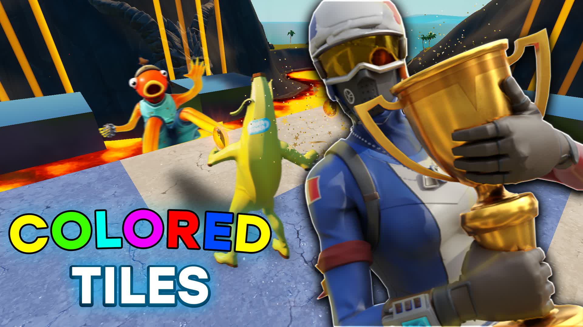 Colored Tiles 0831-3465-2178 by bulat - Fortnite Creative Map Code ...