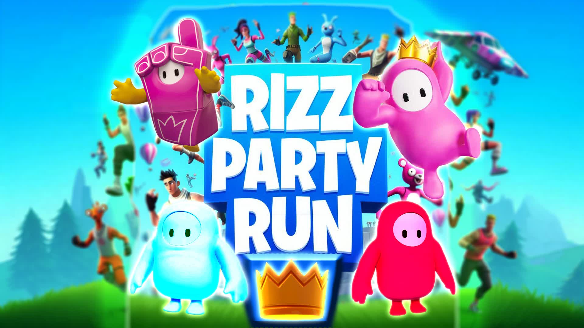 Rizz Party Run FALL GUYS 5388-2531-6535 by theforthub - Fortnite ...