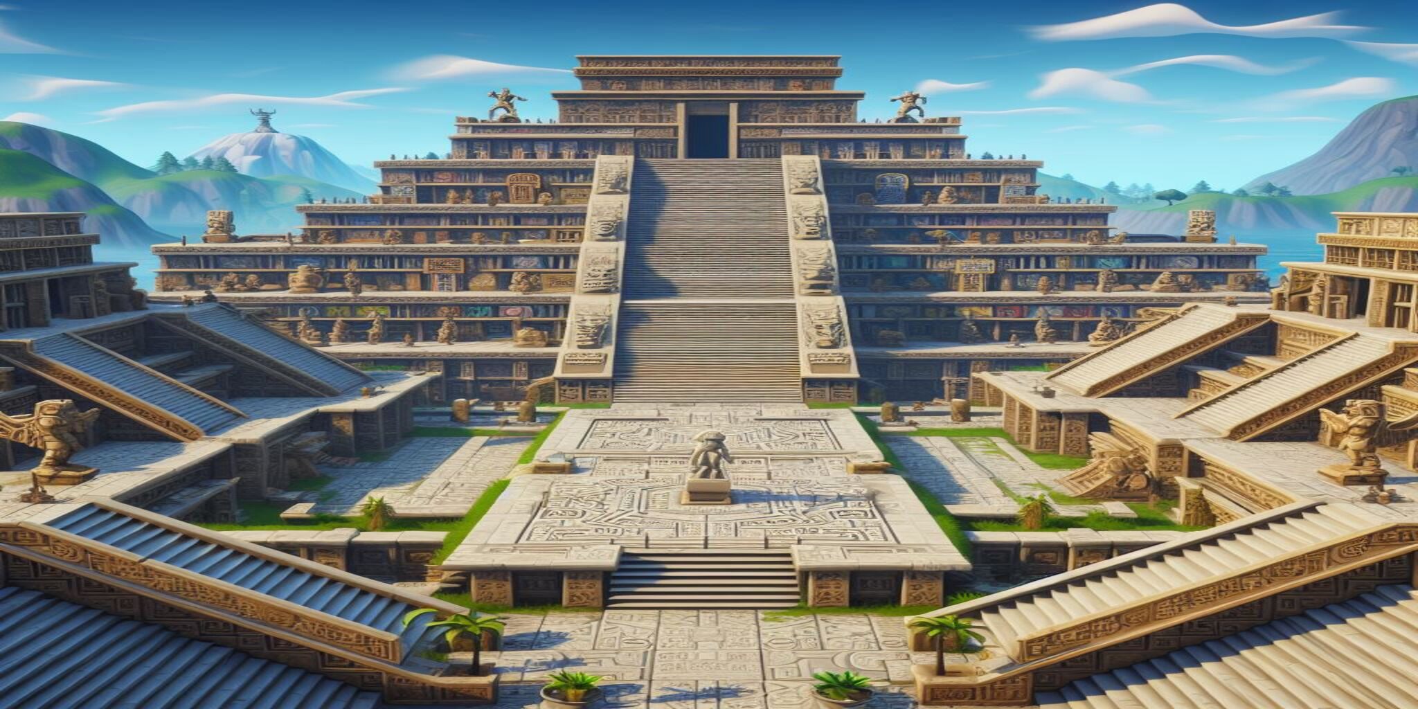🕌The Labyrinth (V3) final🏺⛩ 1684-9643-0199 by firediable - Fortnite ...