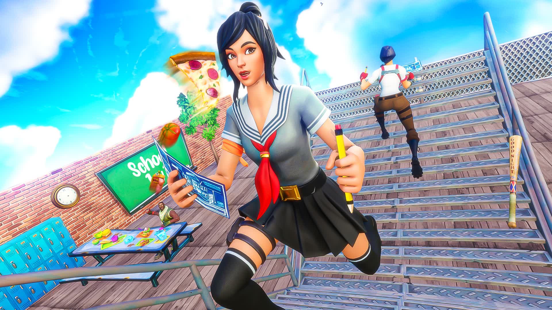 School Build Fight 1v1 (CH 5 GUNS) 📝 9712-0923-2192 by tayblurry ...