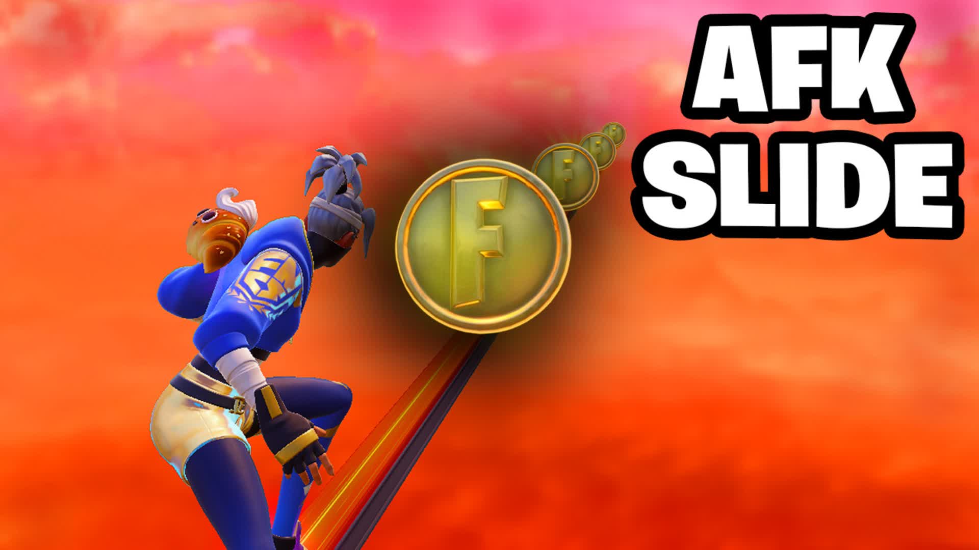 MEGA AFK SLIDE FARM 🎃 6872-5356-3573 من ابتكار aguadoyt - Fortnite