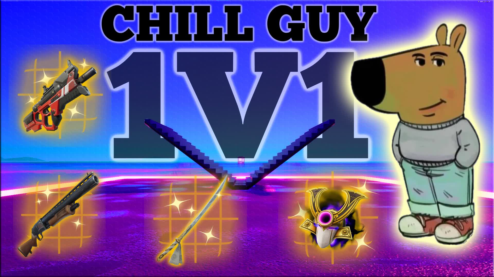 Chill Guy 1v1 | عاركني بالبناء | 戦い💎 1799-5086-9281 by keymacc - Fortnite Creative Map Code ...