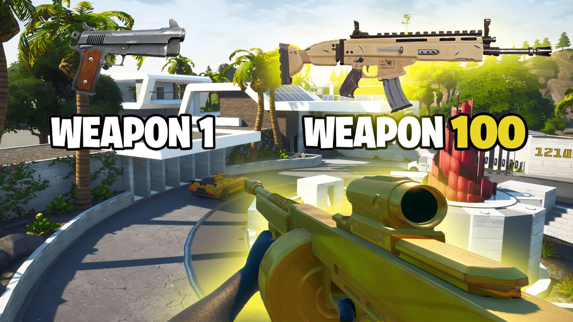 hassanftn tarafından üretilen RAID / GUN GAME 7397-0008-5419 - Fortnite