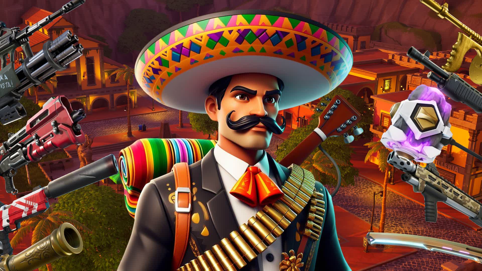 MEXICO GUN GAME 6876-6805-5491 من ابتكار cetus - Fortnite