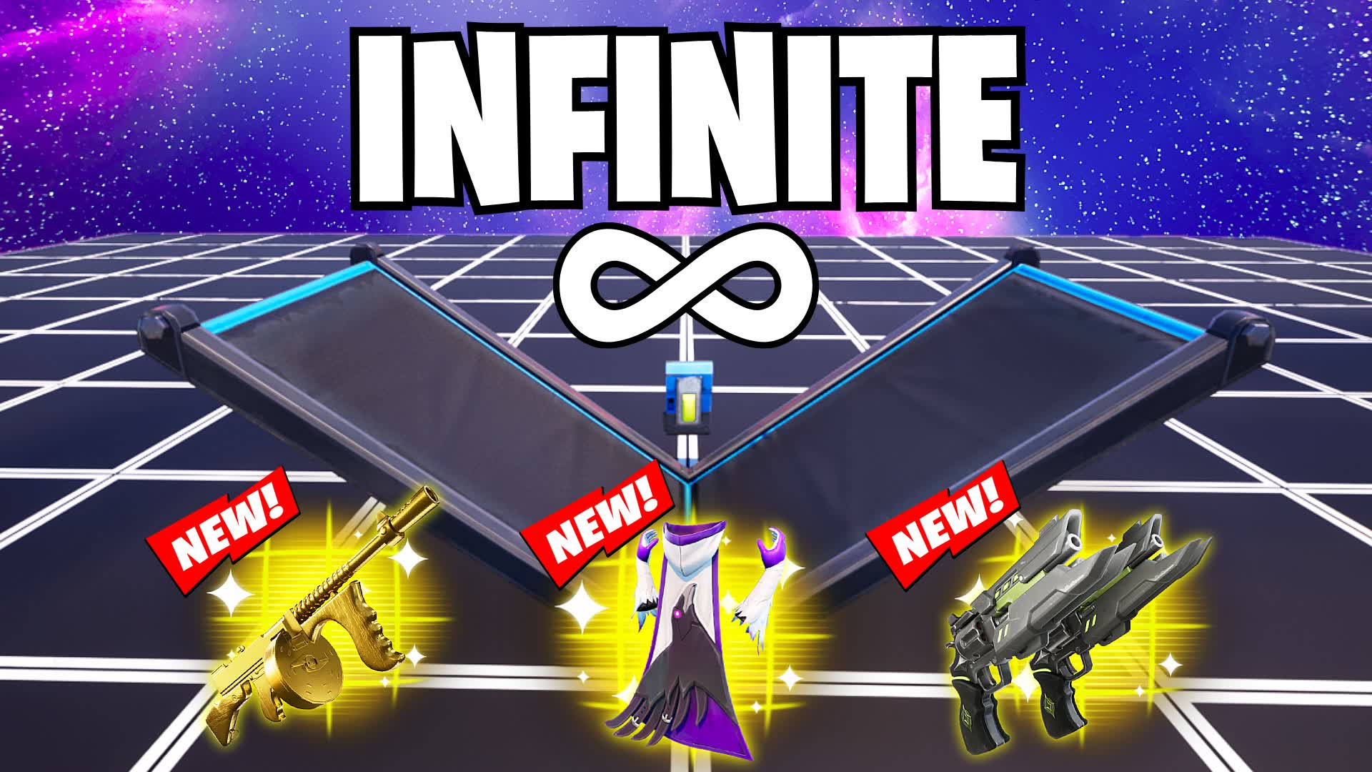 1V1 MAP INFINITE WITH ALL GUNS 5751-6688-3655 by ryzenchicken - Fortnite