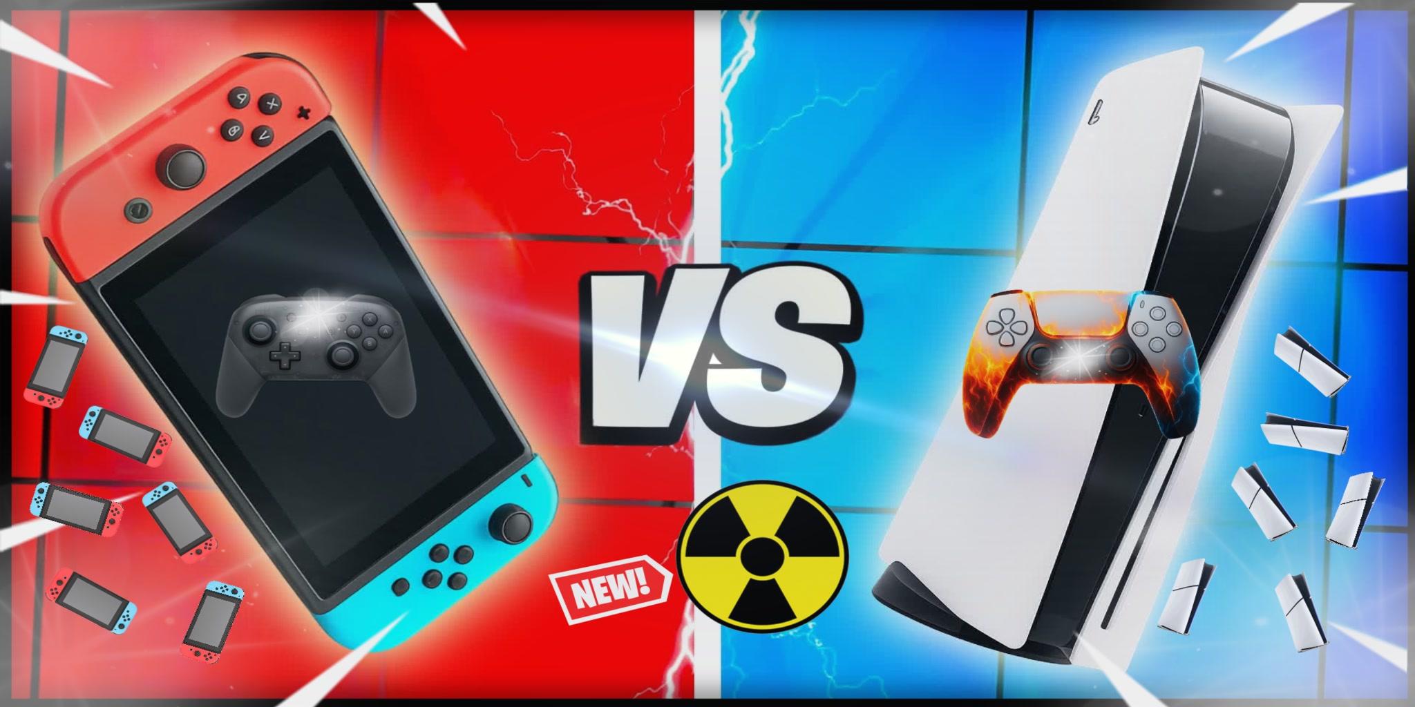 SWITCH VS CONSOLE RED VS BLUE🔵🔴f1sk 7078-0135-2069 by f1sk - Fortnite ...