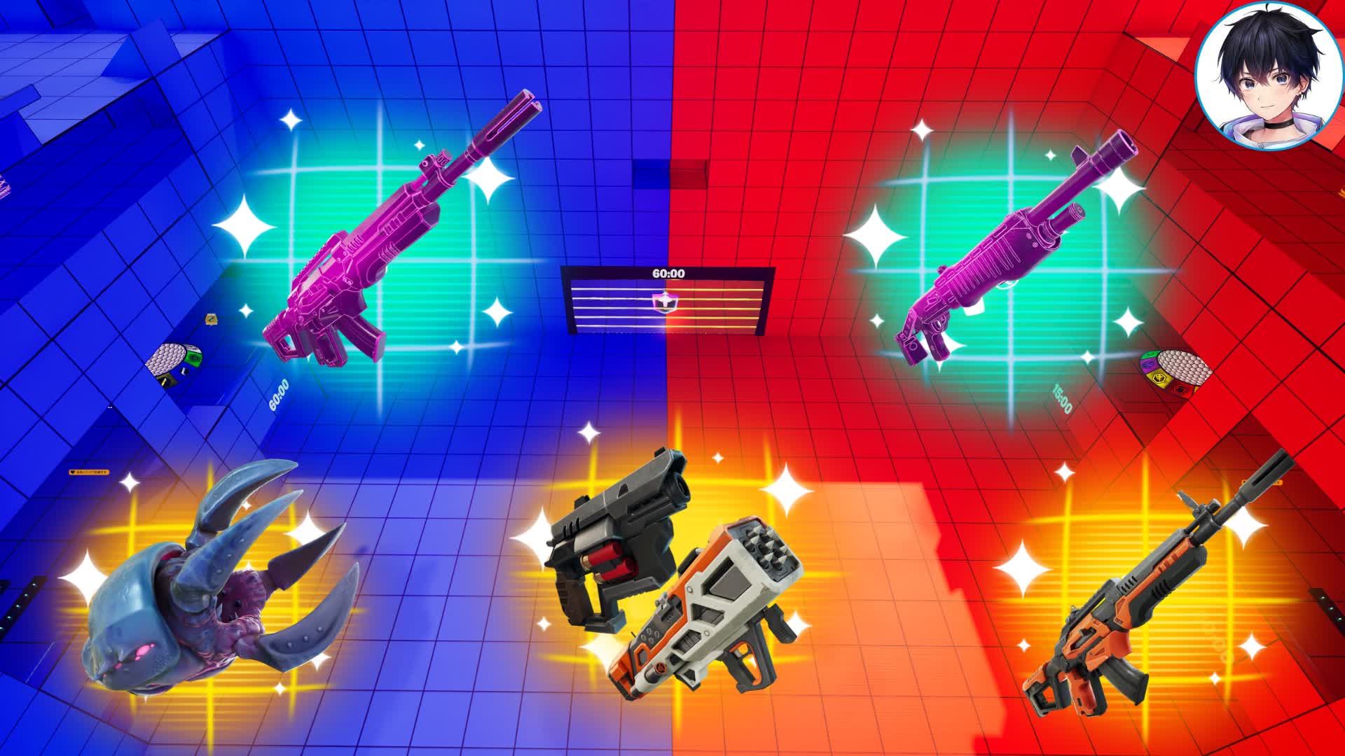 ROKKA RED VS BLUE 🔴🔵 4153-6653-4313 by metagg - Fortnite Creative Map Code - Fortnite.GG