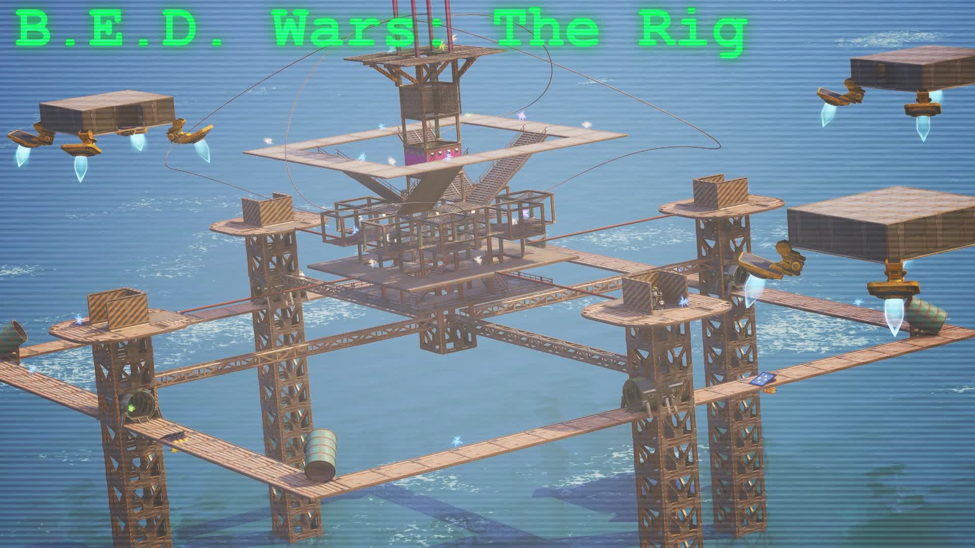 BED Wars: The Rig 4254-6057-7282 by geekly - Fortnite Creative Map Code ...