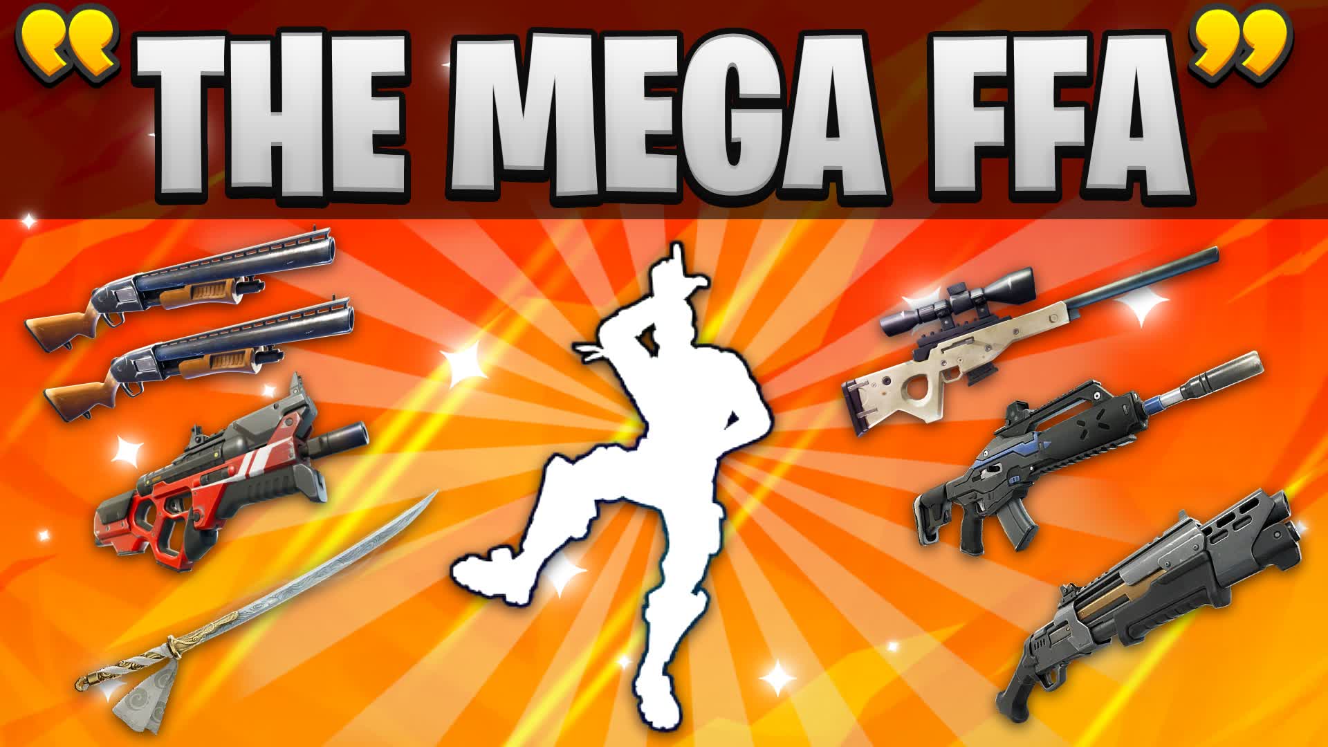 THE MEGA FFA 7593-2377-3051 من ابتكار greekninja30 - Fortnite