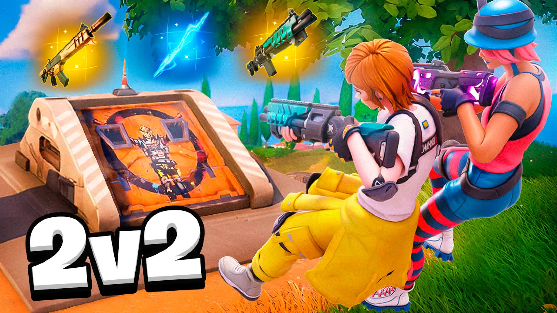 BUNKER REALISTICS [2V2] 5680-8402-8713 by ddstudios - Fortnite