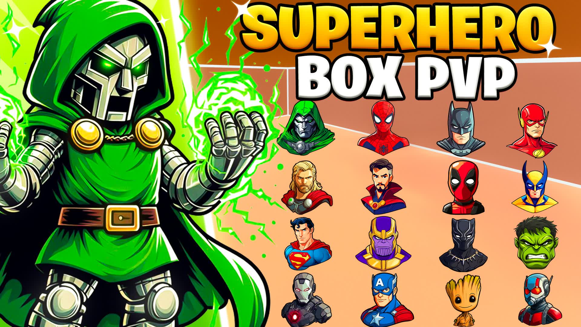 🦸 SUPERHERO BOXFIGHTS 📦 1831-7630-5669 by bullymaster - Fortnite ...