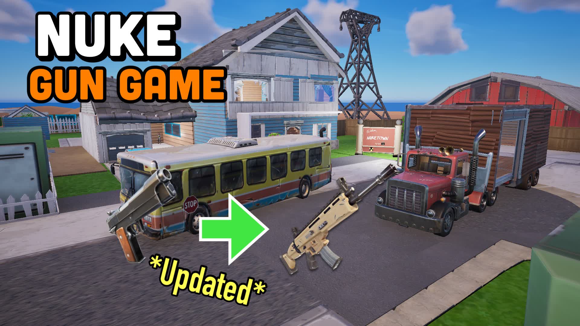Nuke Gun Game - Free for all 0820-7388-5861 by cudas - Fortnite ...