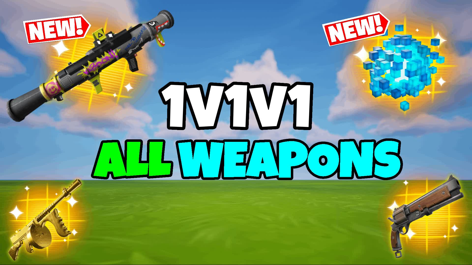 AZD 1v1v1 ALL WEAPONS RELOAD كل الاسلحة 8397-8193-1938 by azd - Fortnite Creative Map Code ...