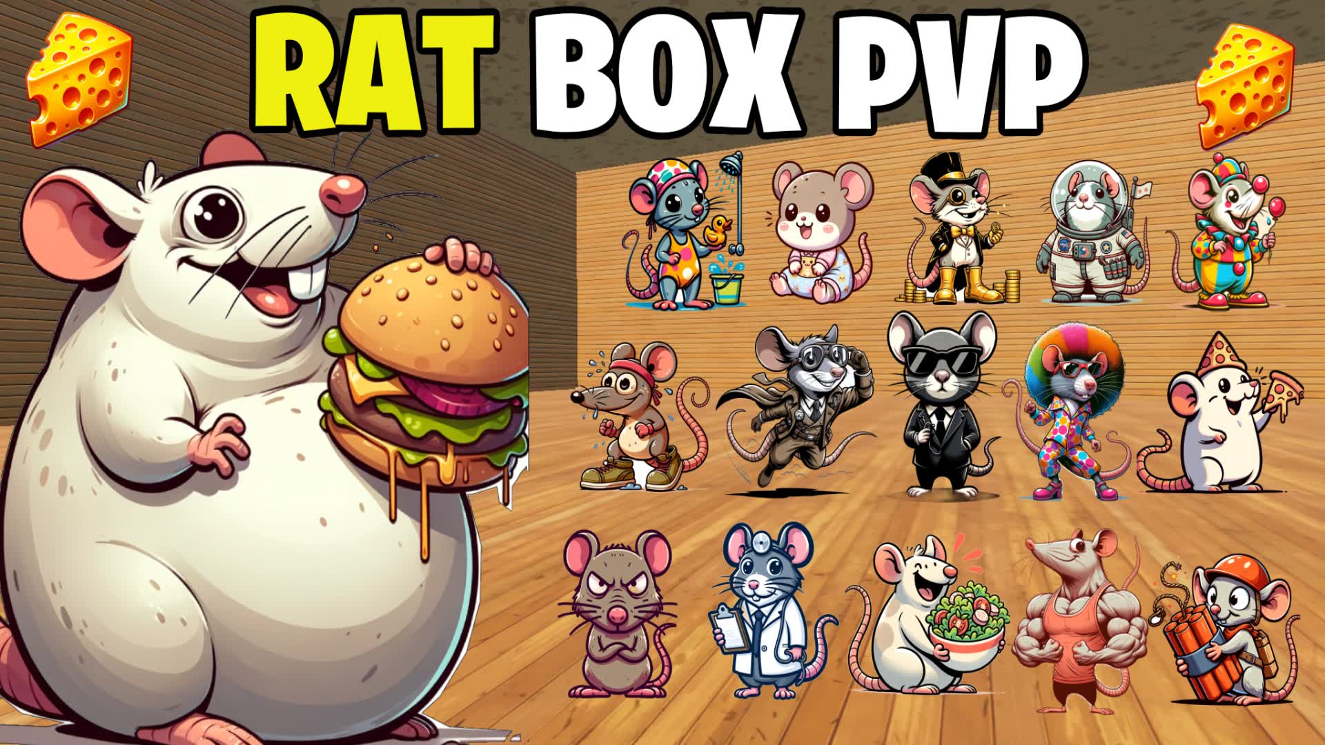 RAT BOX PVP 🧀 9645-2919-5986 من ابتكار v29 - Fortnite