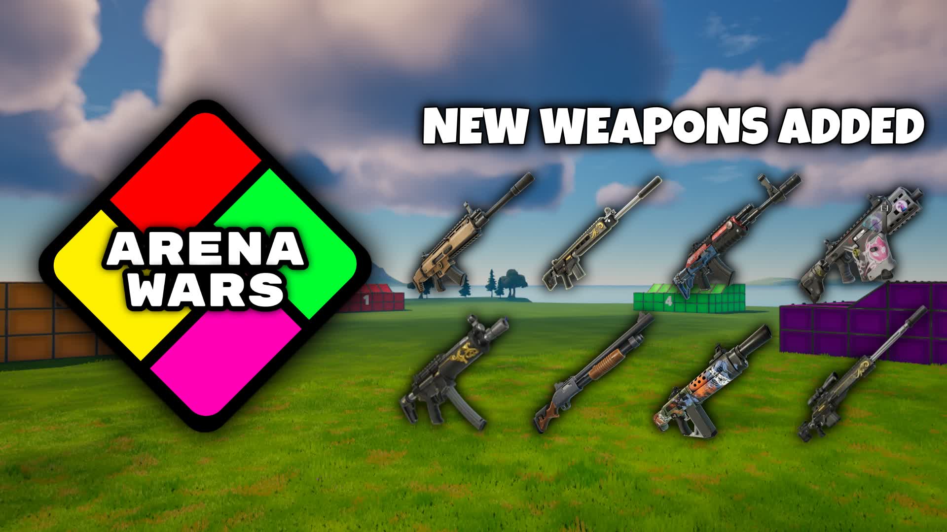 🌀 ARENA WARS | 4 TEAMS BATTLE🌀 2655-9831-9804 by snowarmy - Fortnite ...