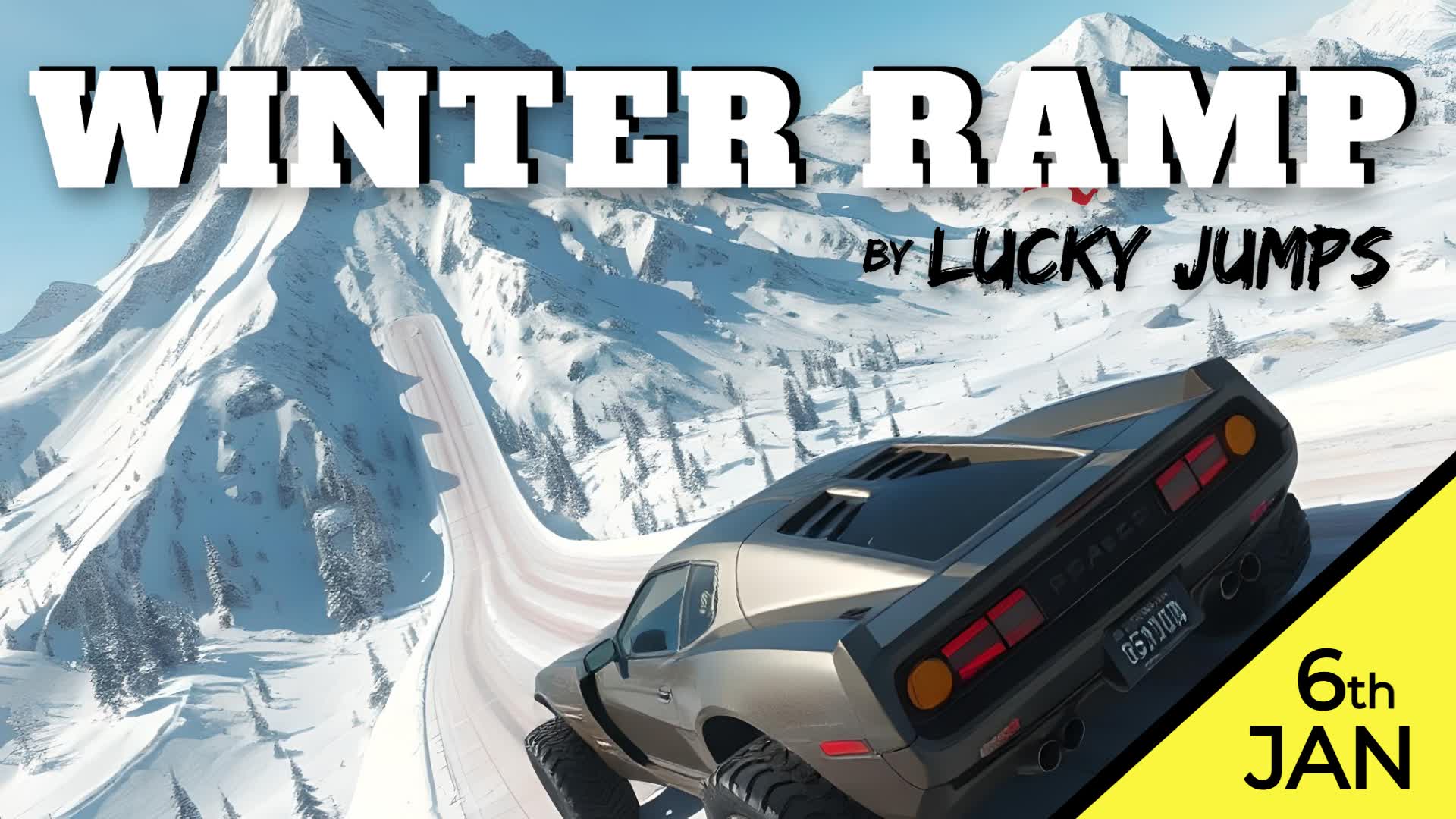 CRAZY WINTER RAMP by Lucky Jumps 8572-3940-2418 by promapslabs - Fortnite