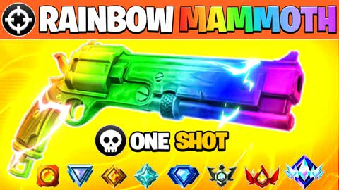 RAINBOW MAMMOTH🎯GUN GAMEONE SHOT🔫 4882-1771-5985 by zecyz - Fortnite ...