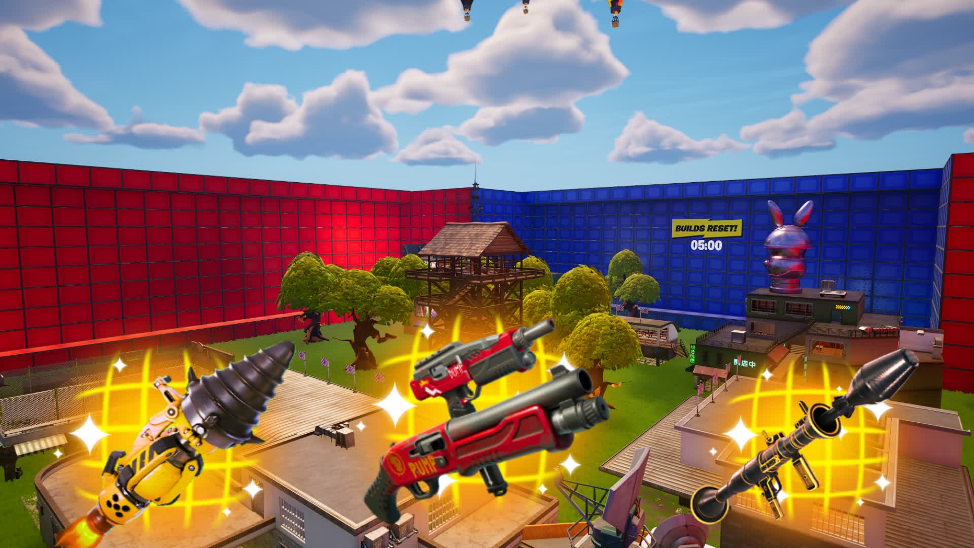 🔴RED VS BLUE🔵 0797-2166-7689 by farma - Fortnite Creative Map Code ...