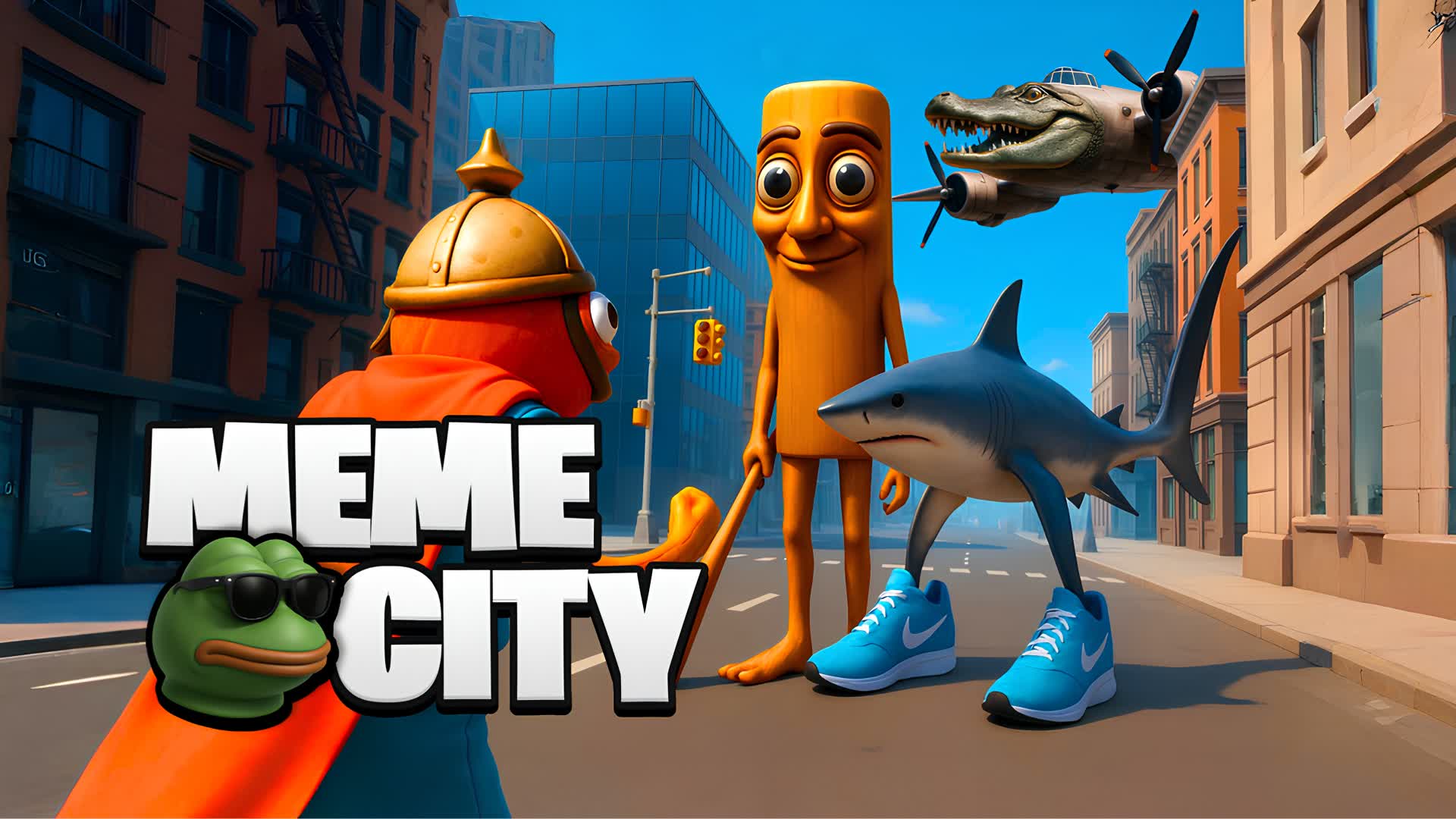 MEME CITY - BOSS FIGHT 5916-2874-9658 by joakomaps - Fortnite Creative Map Code - Fortnite.GG