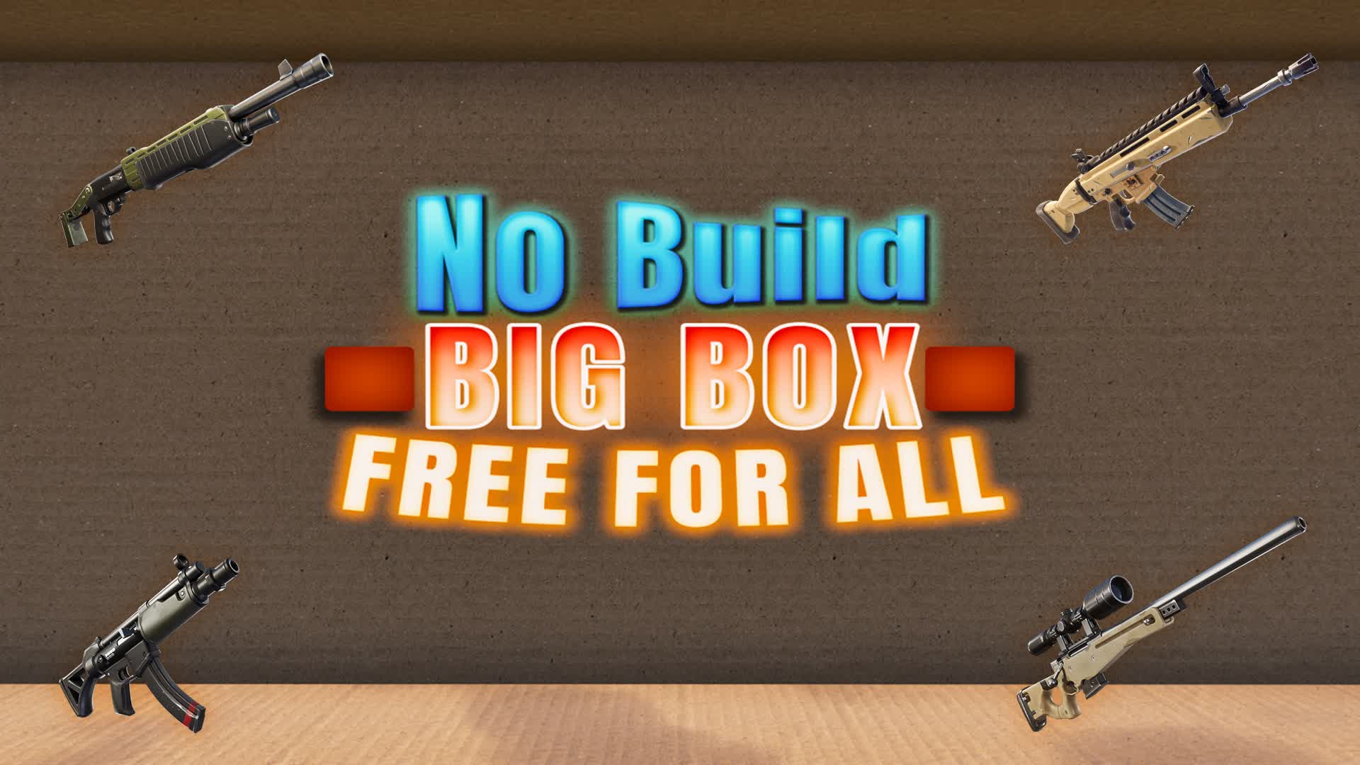 BIG BOX NO BUILD - FREE FOR ALL 5351-2006-9412 by miqsereg - Fortnite ...