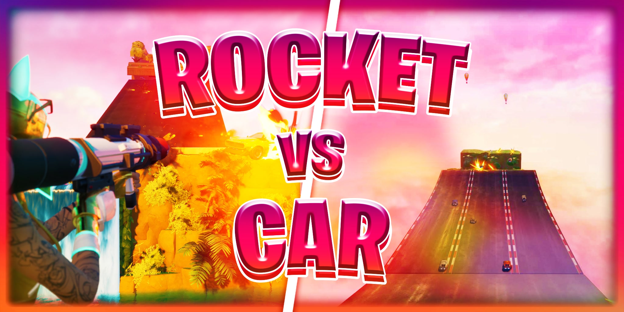 🔥ROCKET VS CAR ONIRIQUE🚘 2842-0179-5325 by mister09 - Fortnite Creative ...