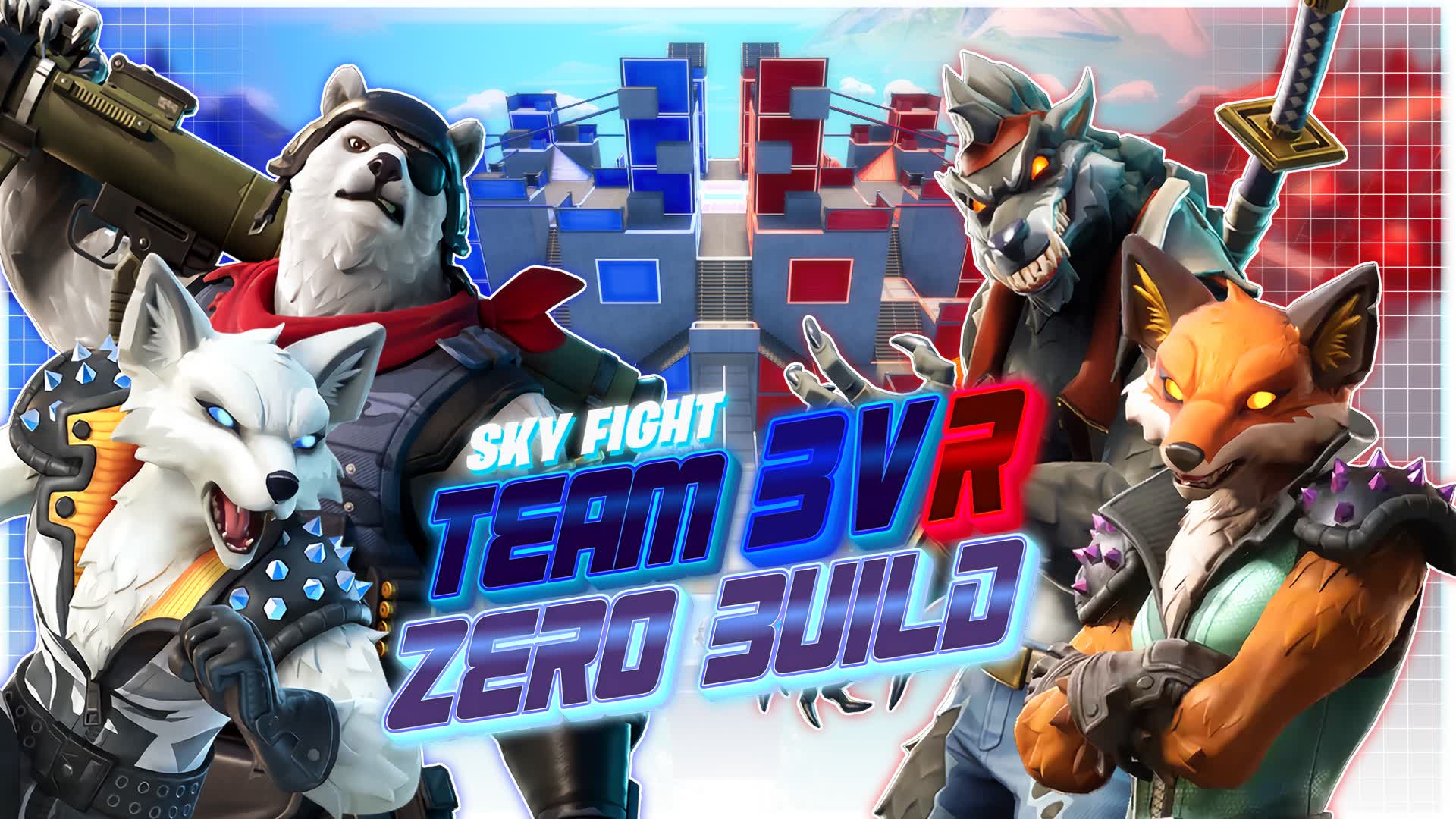 💠Team BVR Zero Build💠 4958-2749-3590 by le0-wolf - Fortnite Creative Map Code - Fortnite.GG