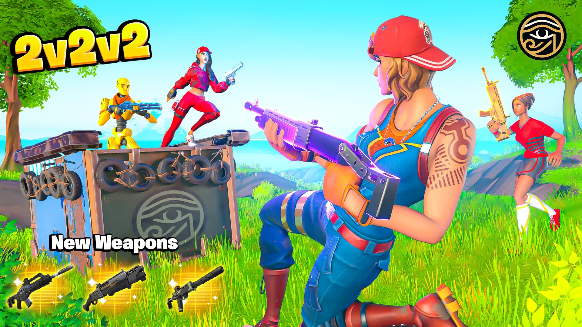 Rapid 2V2V2 Zero Build 💎 7675-8305-9560 by pharaohcm - Fortnite ...