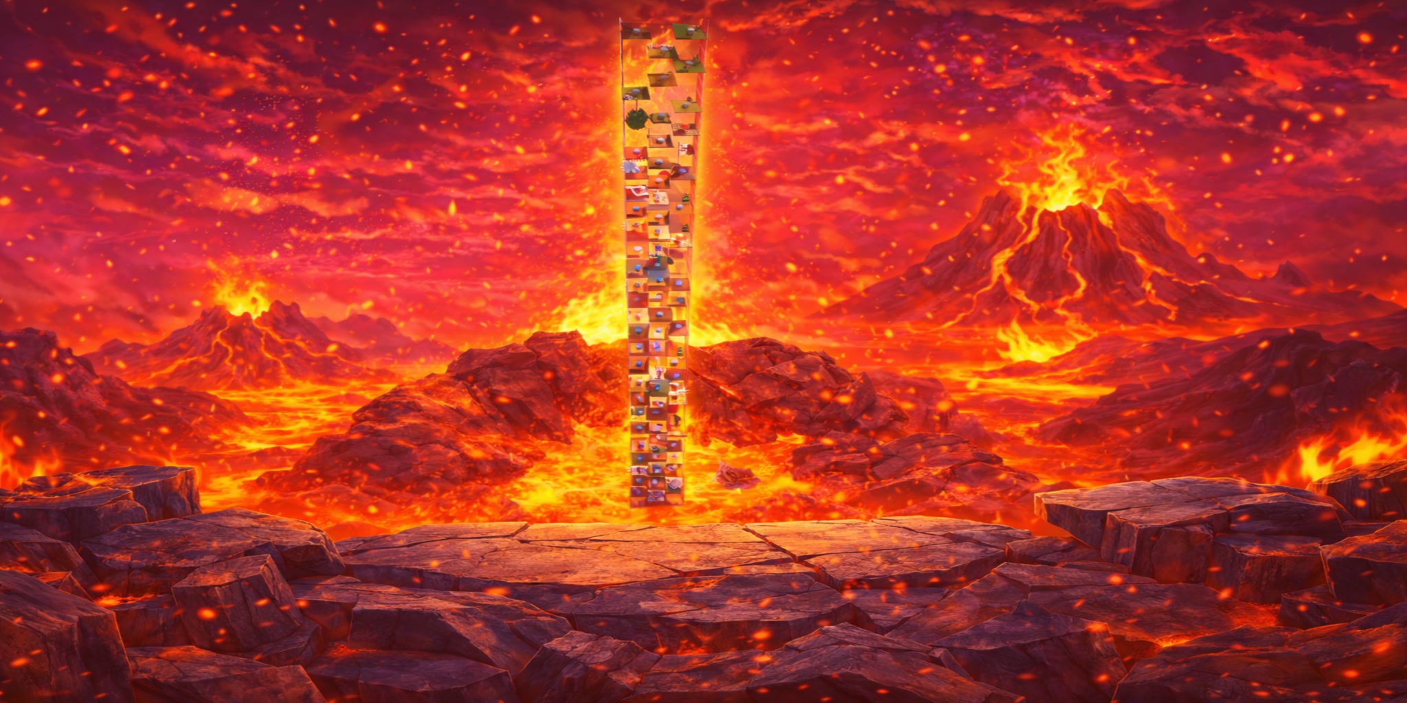 Lava Tower 9497-2101-6150 by xp-xp - Fortnite Creative Map Code ...