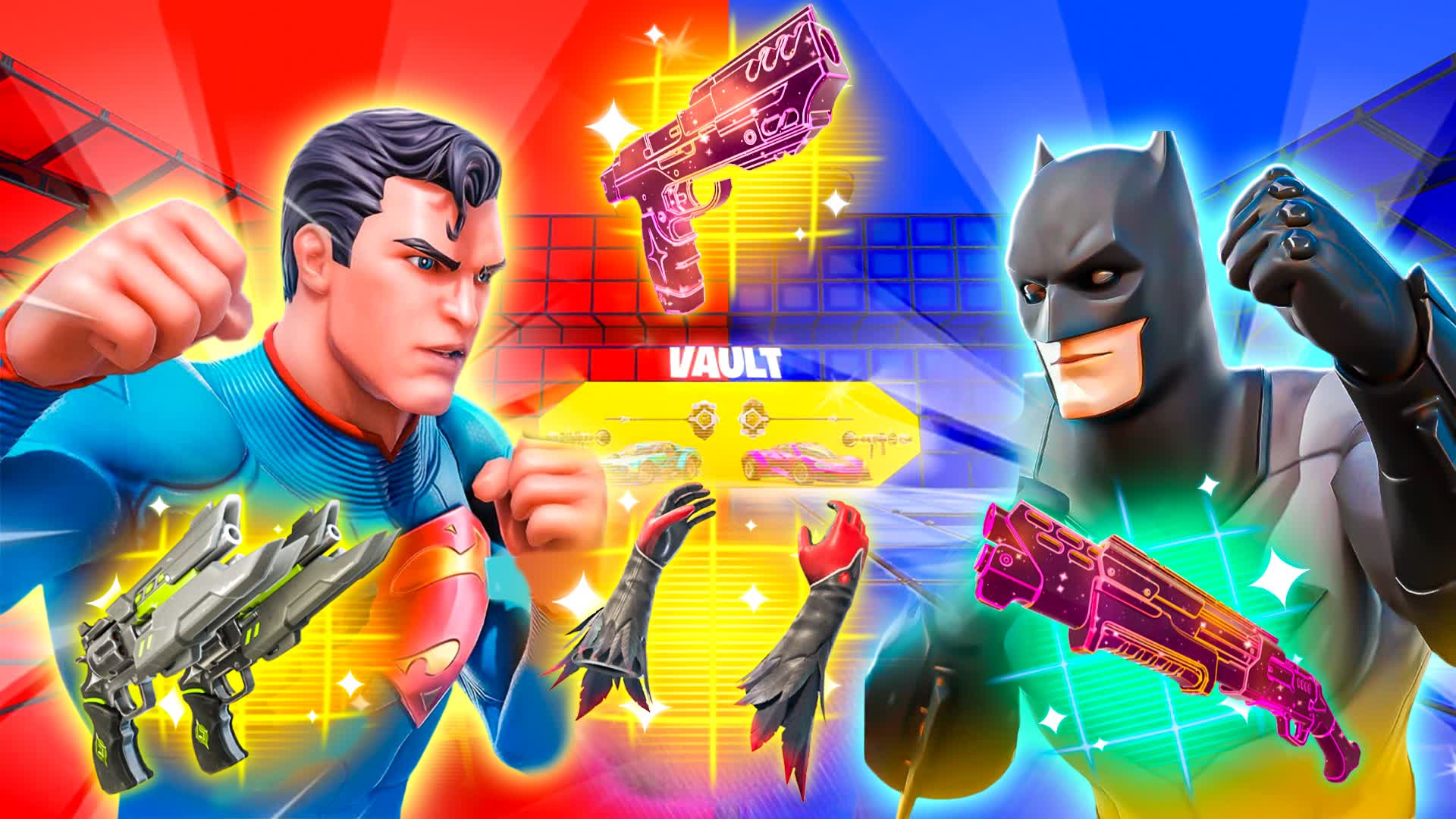 SUPER RED VS BLUE 🔴🔵 0699-6092-1978 by pingpaw - Fortnite Creative Map ...