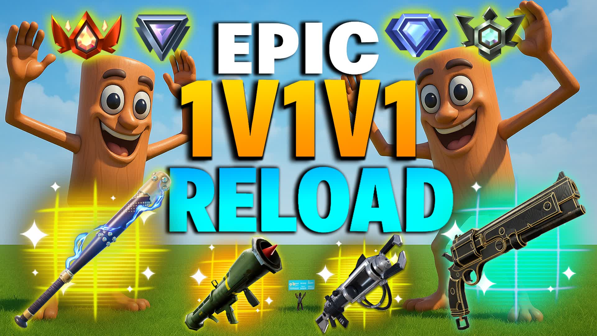 Epic 1v1v1 Reload : Free For All 2610-1510-9368 by scrap_01 - Fortnite