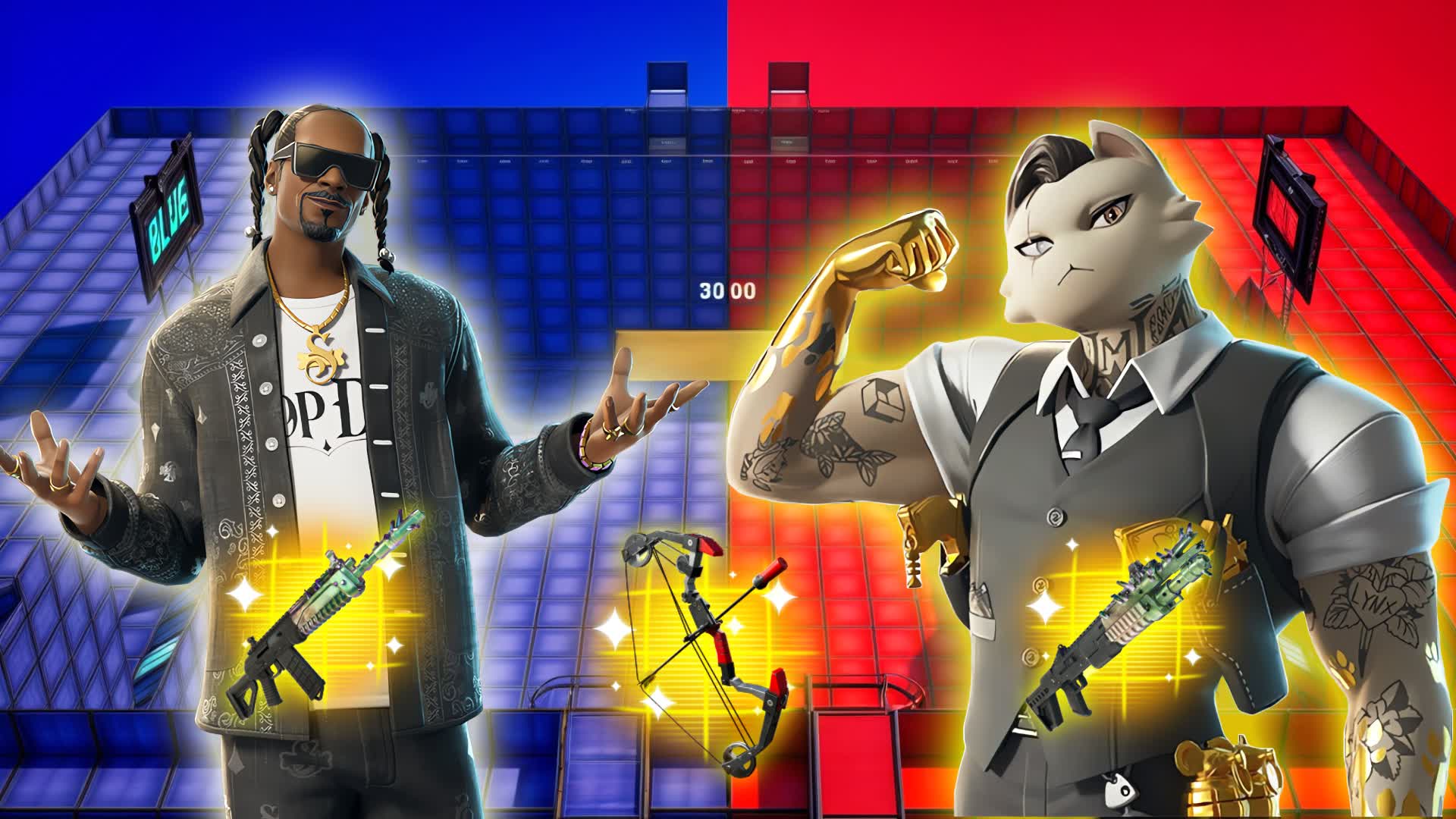 REMIX RED VS BLUE🔴🔵 4262-8352-4808 by rabie - Fortnite Creative Map ...