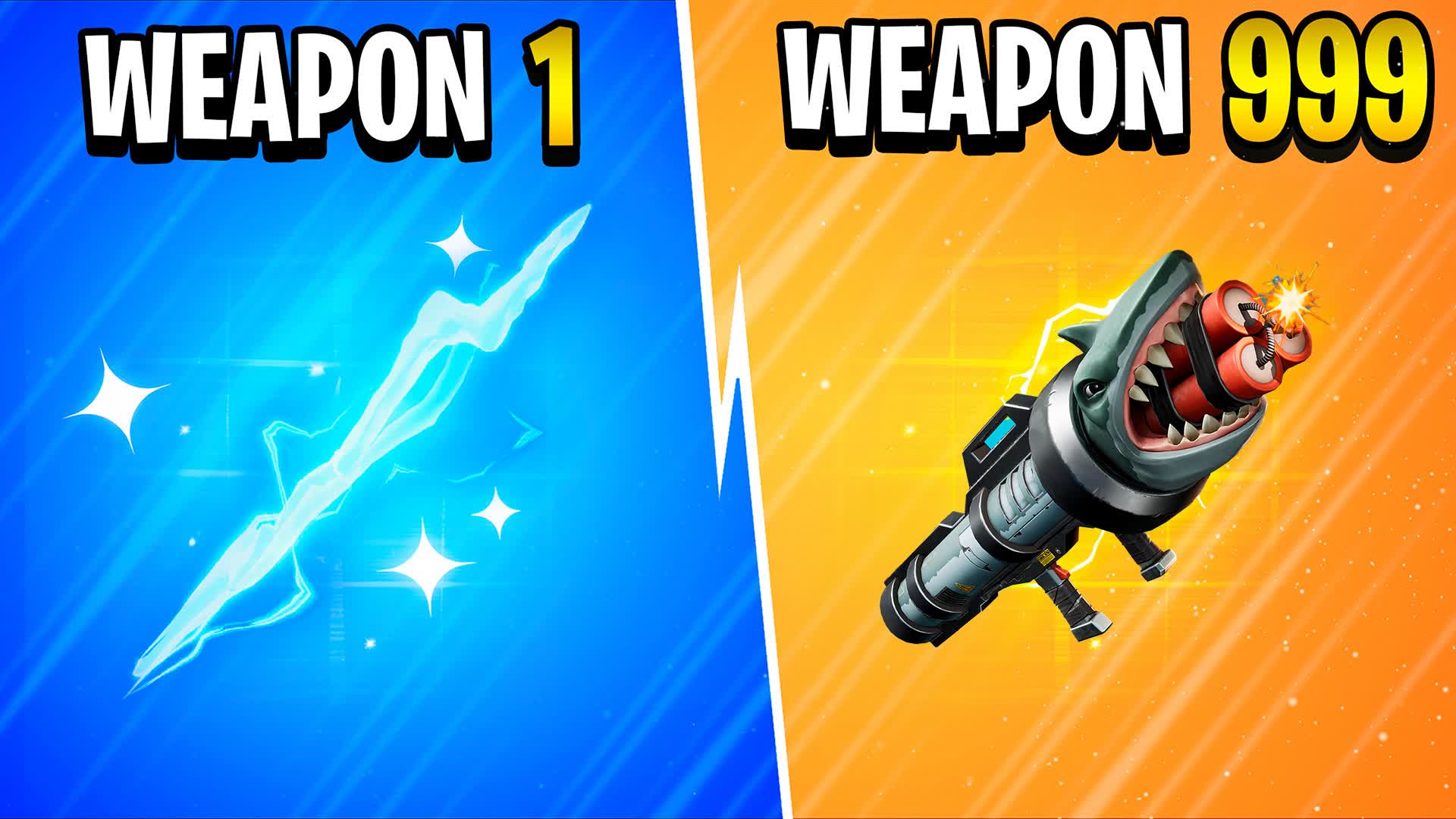 THE SHARK GUN GAME 5256-2232-1429 by tstr - Fortnite Creative Map Code ...