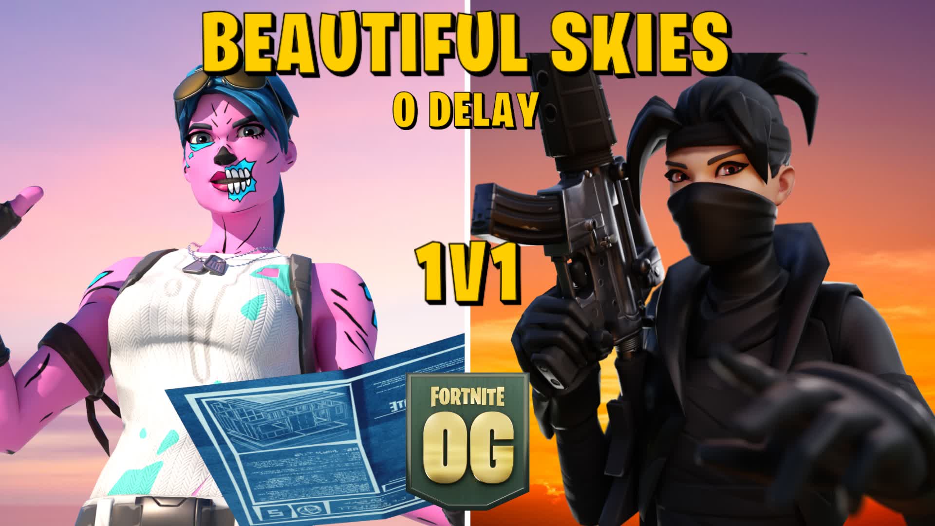 🌇BEAUTIFUL SKIES 0 DELAY 1V1 🌃 9497-2006-5206 by sosuke - Fortnite ...
